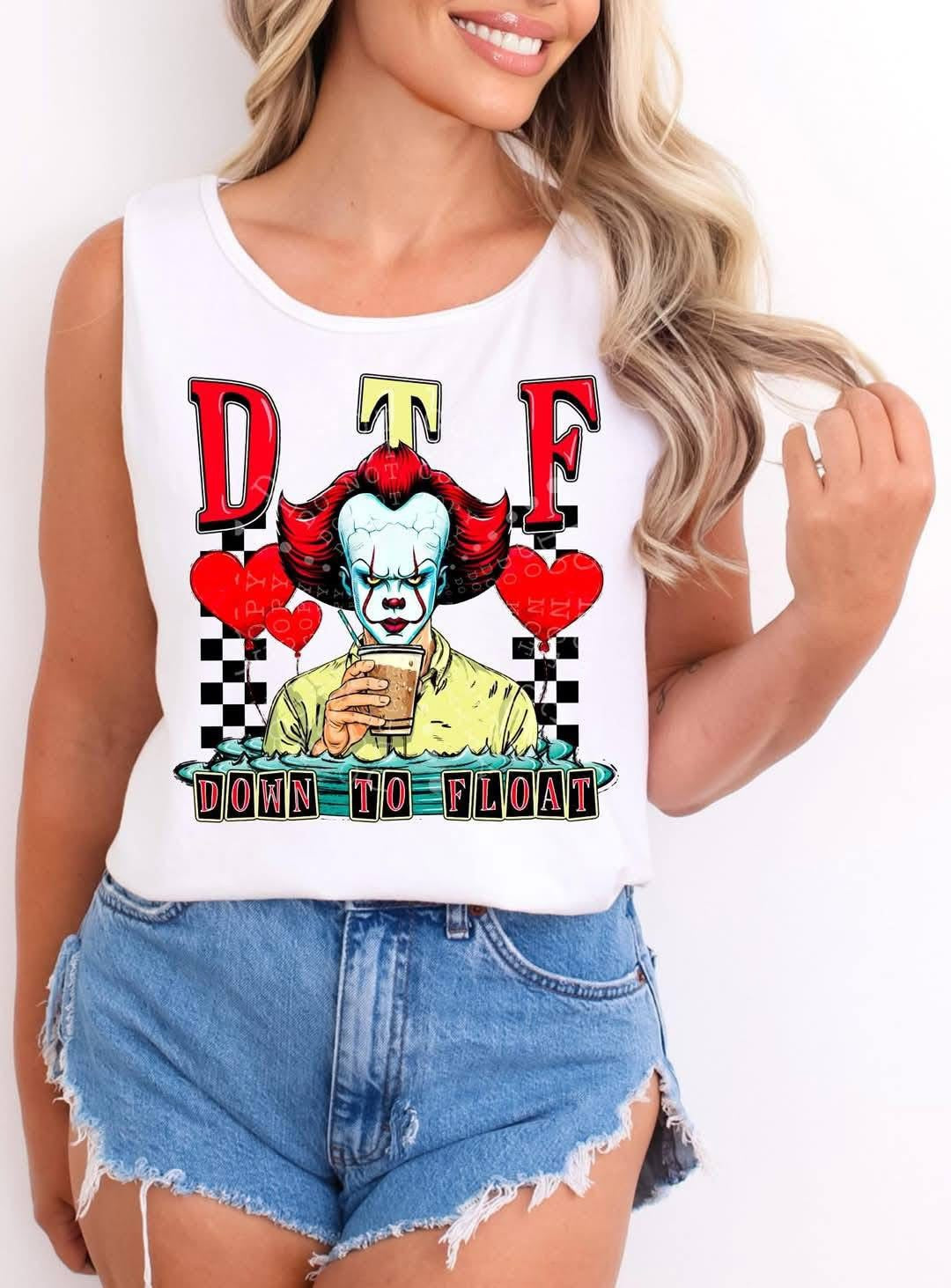 Down To Float TRANSFER CST APR – Sassy Sublimation & Screen Prints