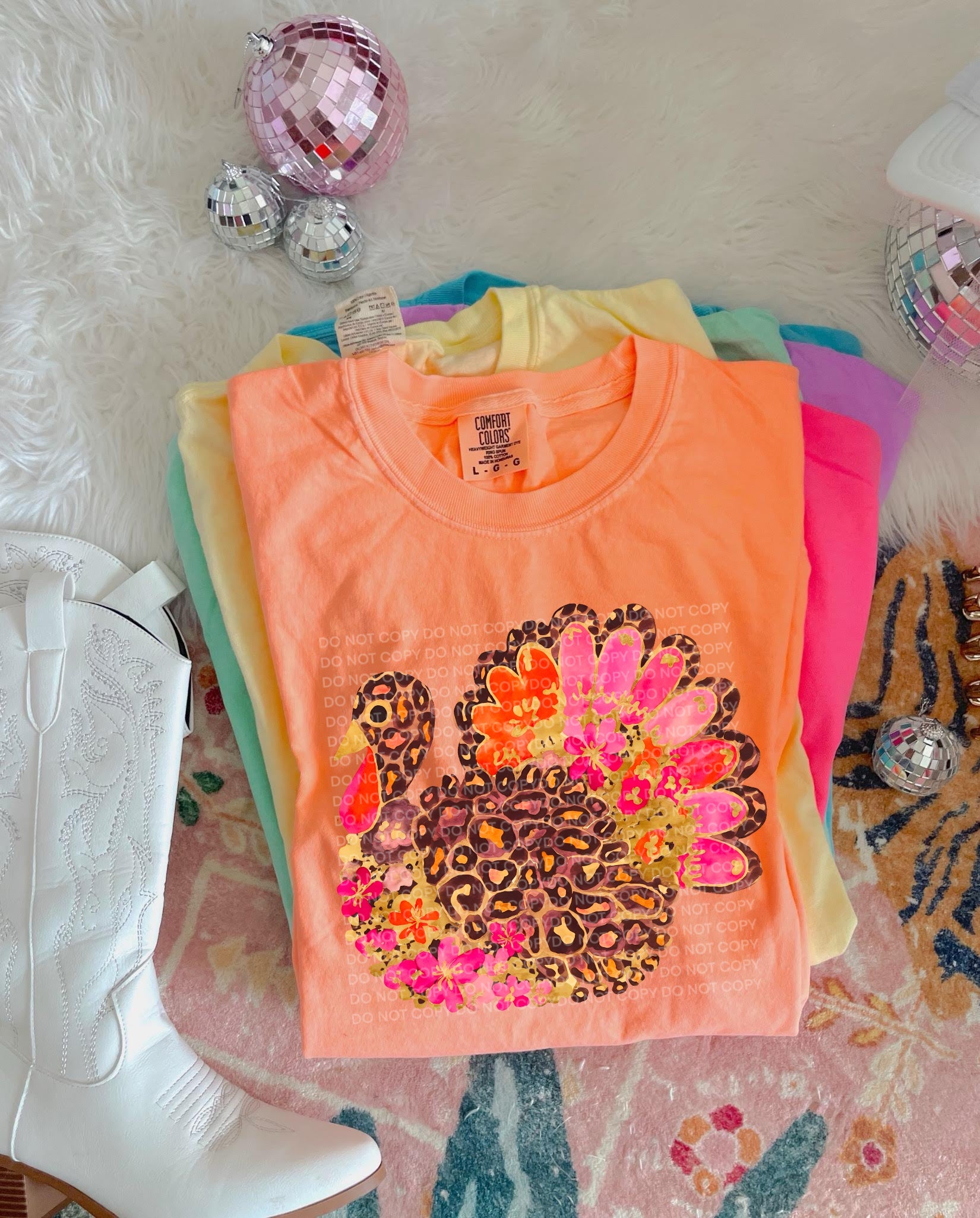 Cheetah Turkey TRANSFER SCG SEPT – Sassy Sublimation & Screen Prints