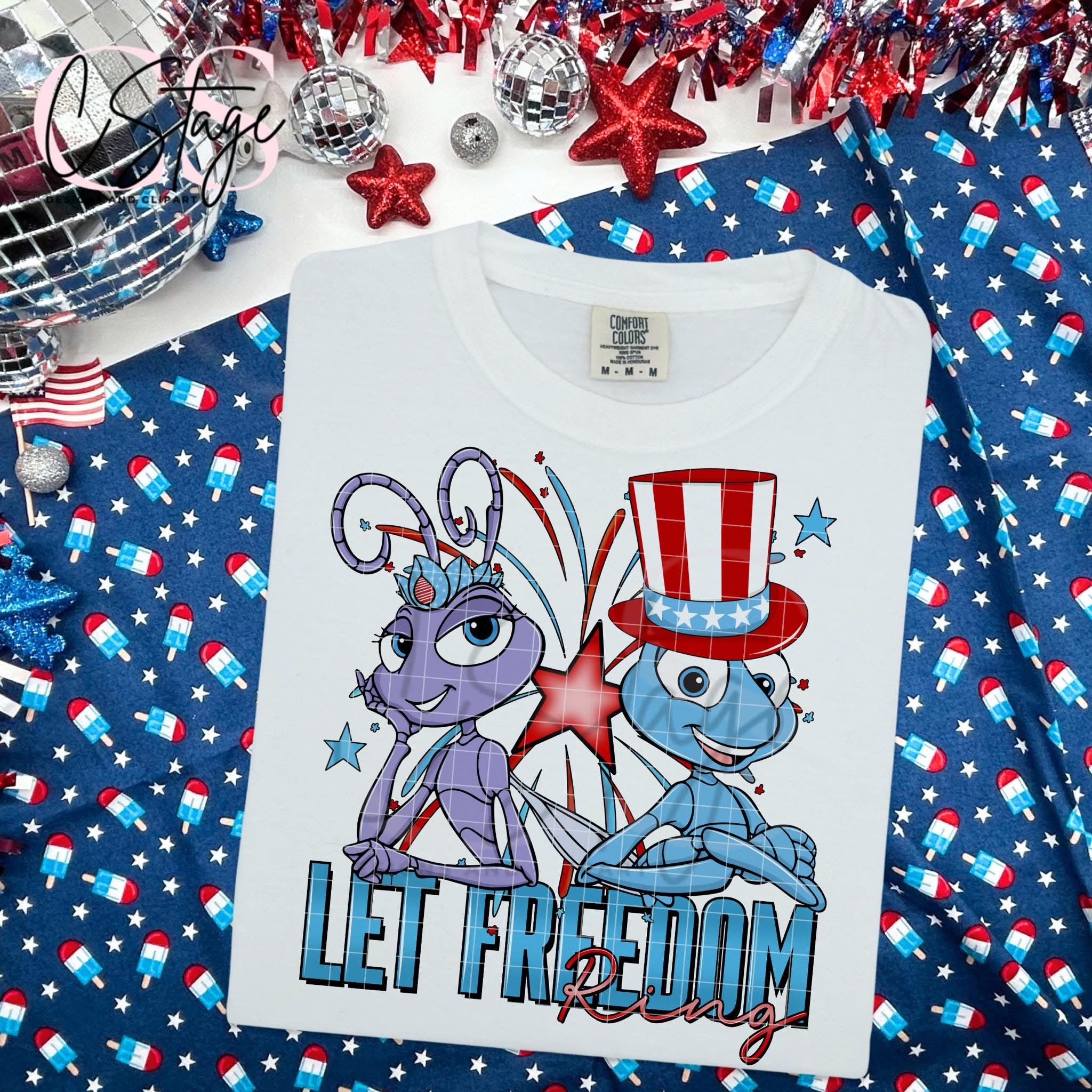 Let Freedom Ring Ants TRANSFER CSTAGE 4OJ BLAST FROM THE PAST COLLAB A ...