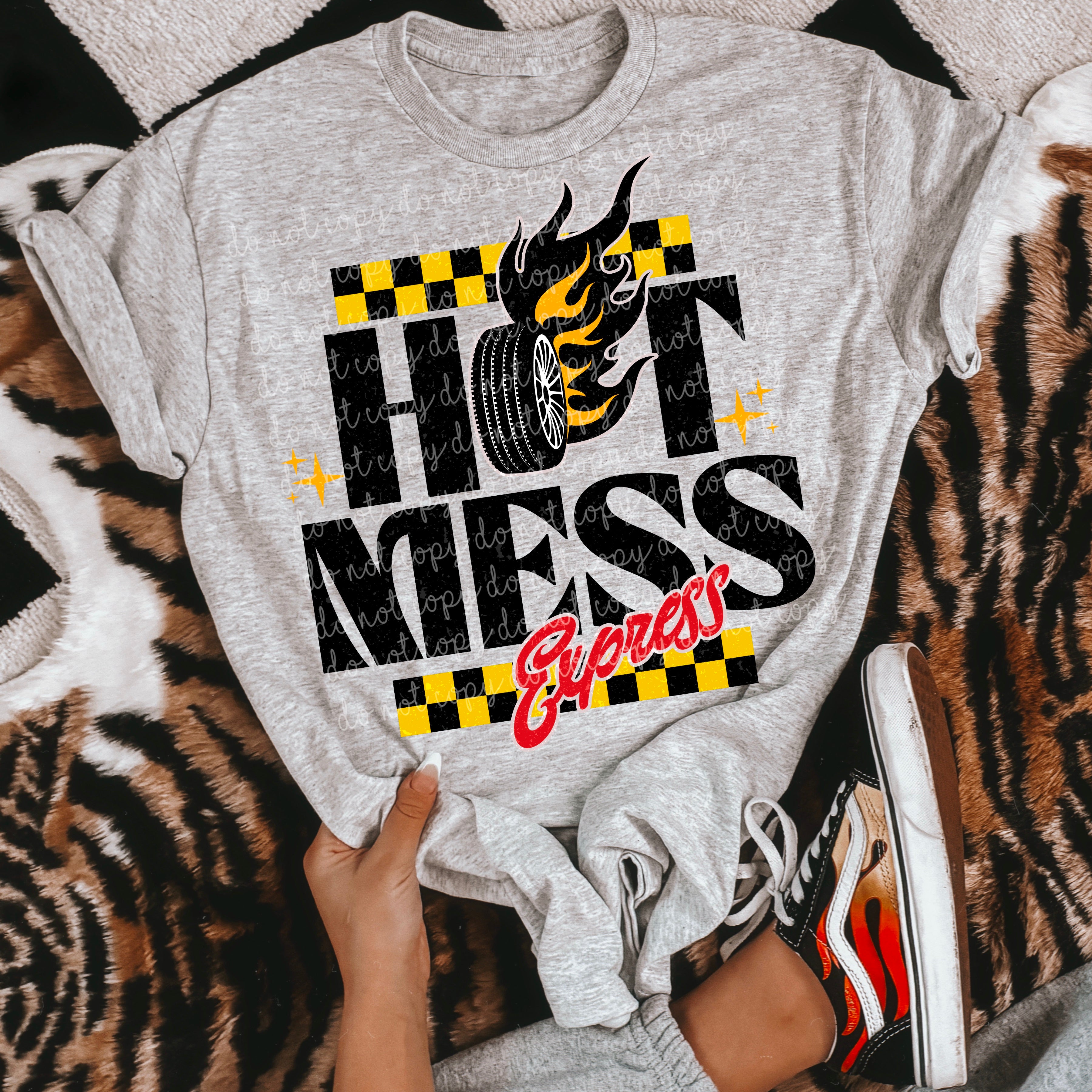 Hot Mess Express Checker TRANSFER MOON DEC 24 – Sassy Sublimation ...