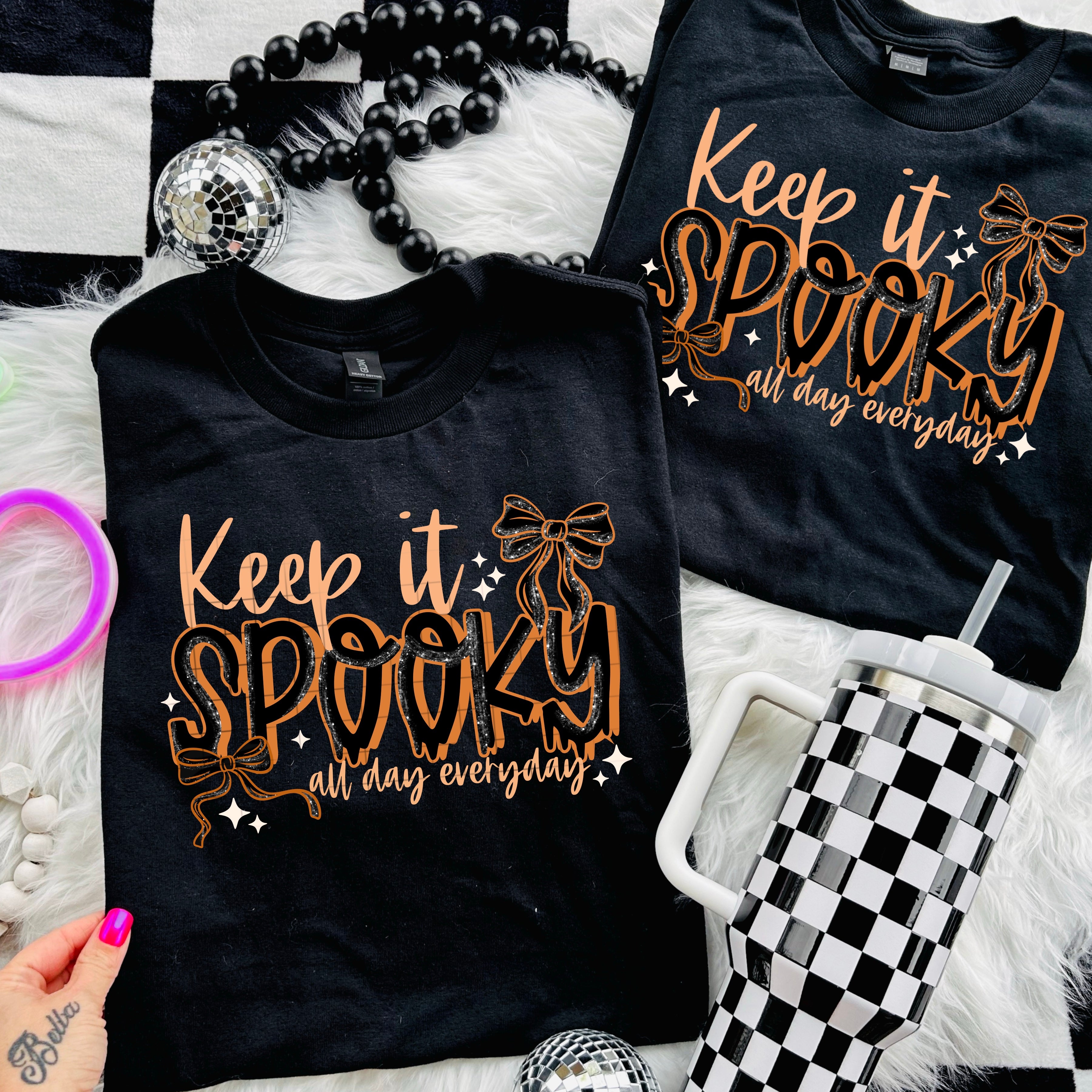 Keep It Spooky DROPDOWN TRANSFER CSC June – Sassy Sublimation & Screen ...