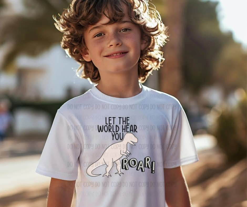 Let The World Hear You Roar TRANSFER MWG JAN 25 – Sassy Sublimation ...