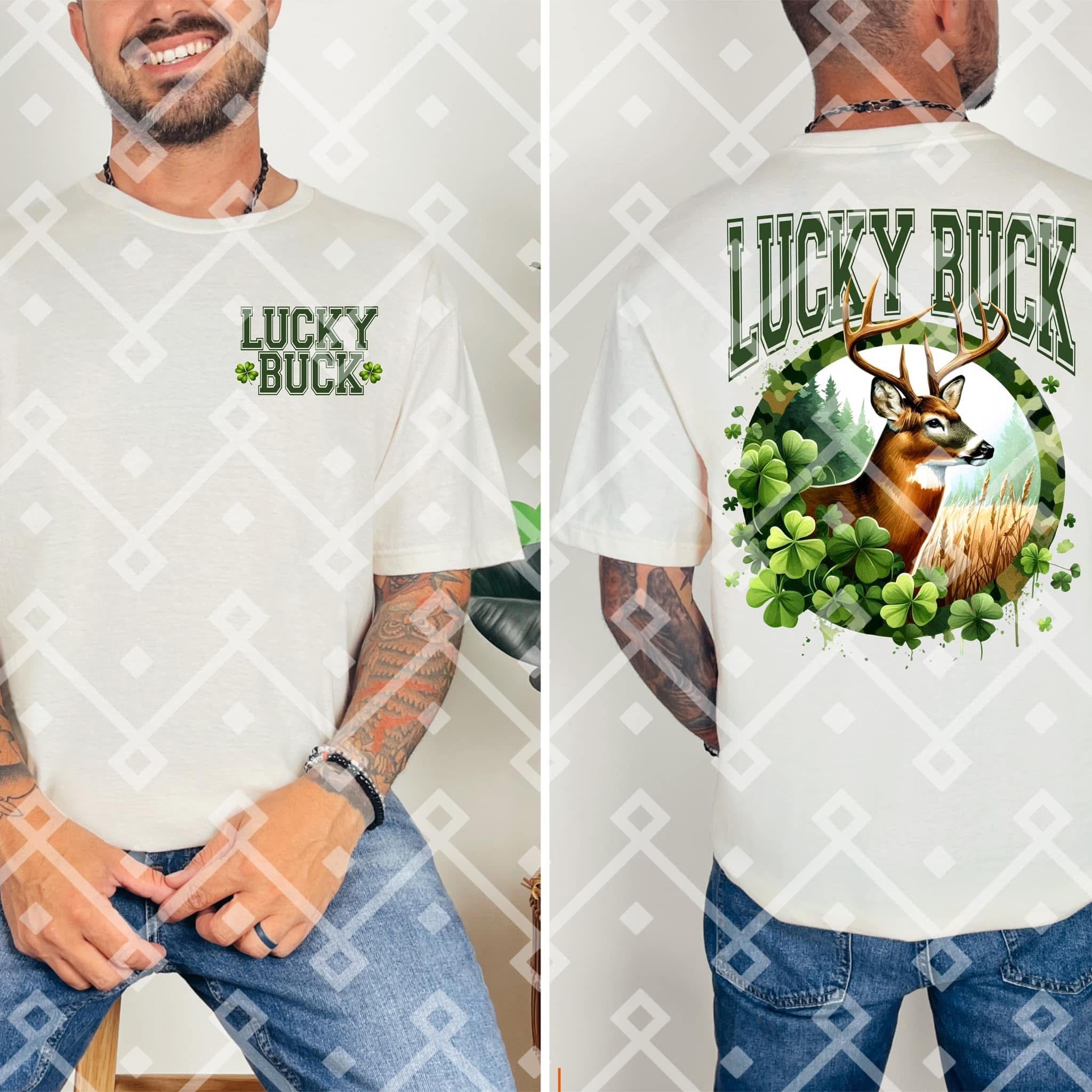 Lucky Buck Shamrocks With Pocket TRANSFER CCD FEB 25 – Sassy ...