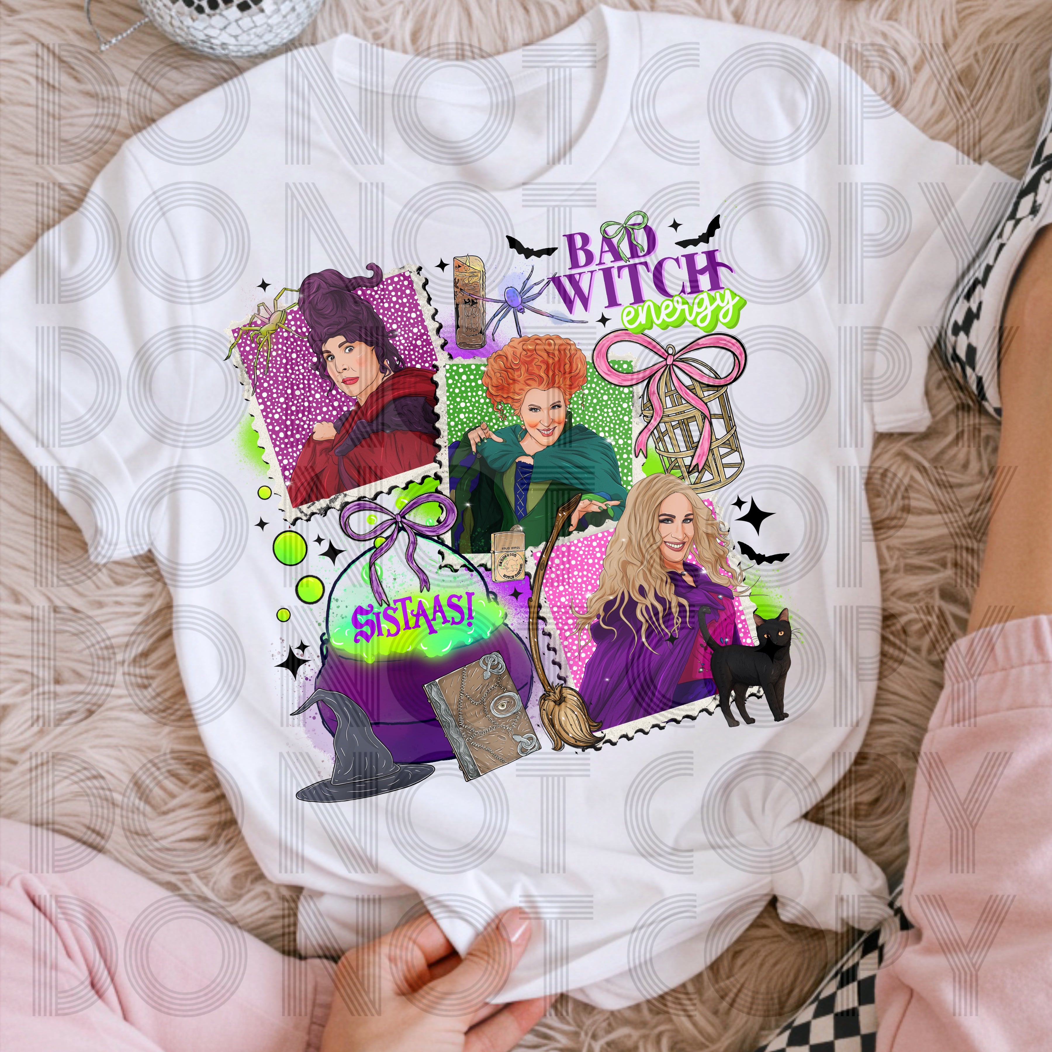 Bad Witch Energy TRANSFER RHD JULY 25 COQUETTE HALLOWEEN HORROR COLLAB ...