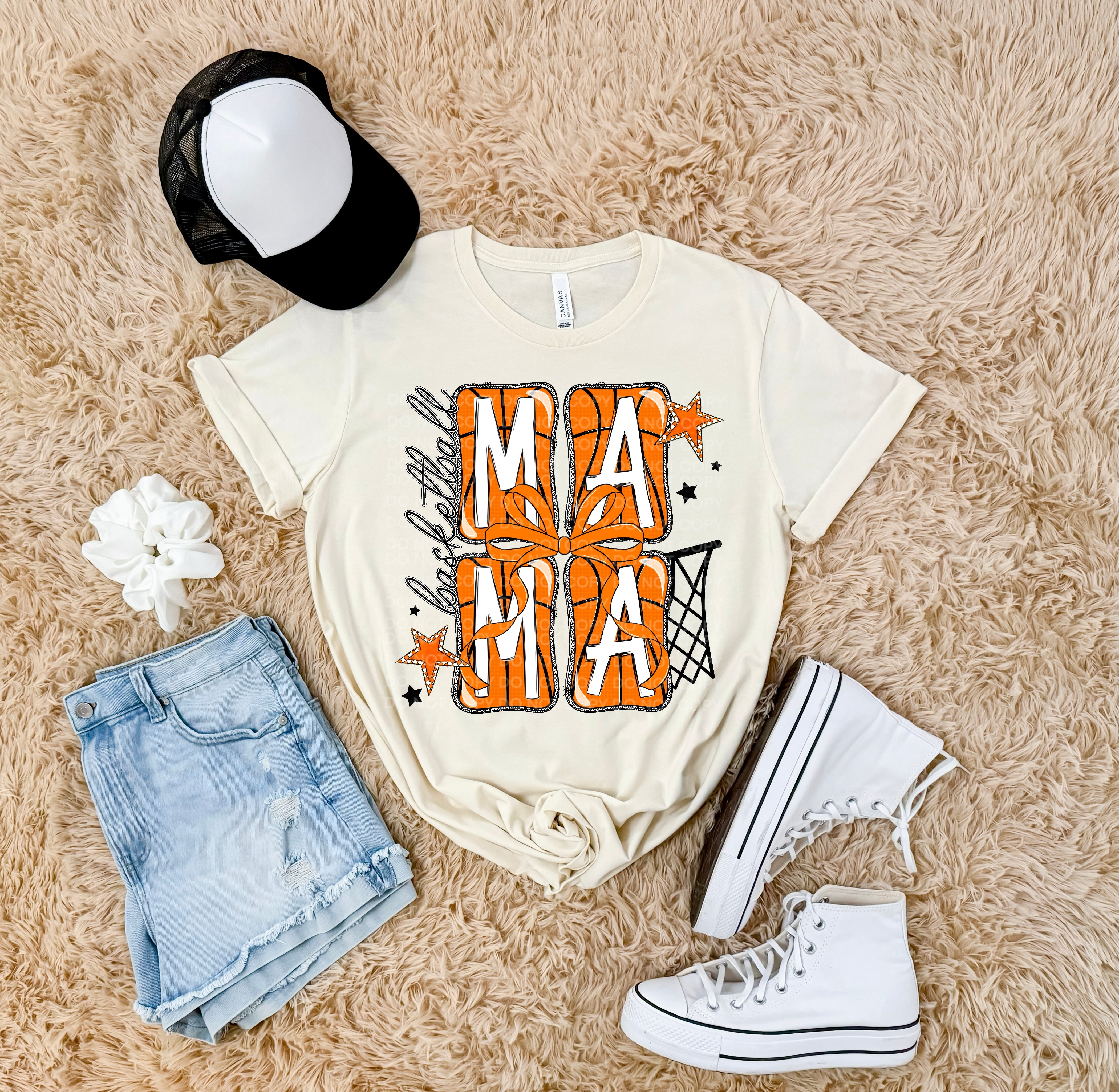 Square Basketball Mama Alpha TRANSFER SCG May – Sassy Sublimation ...