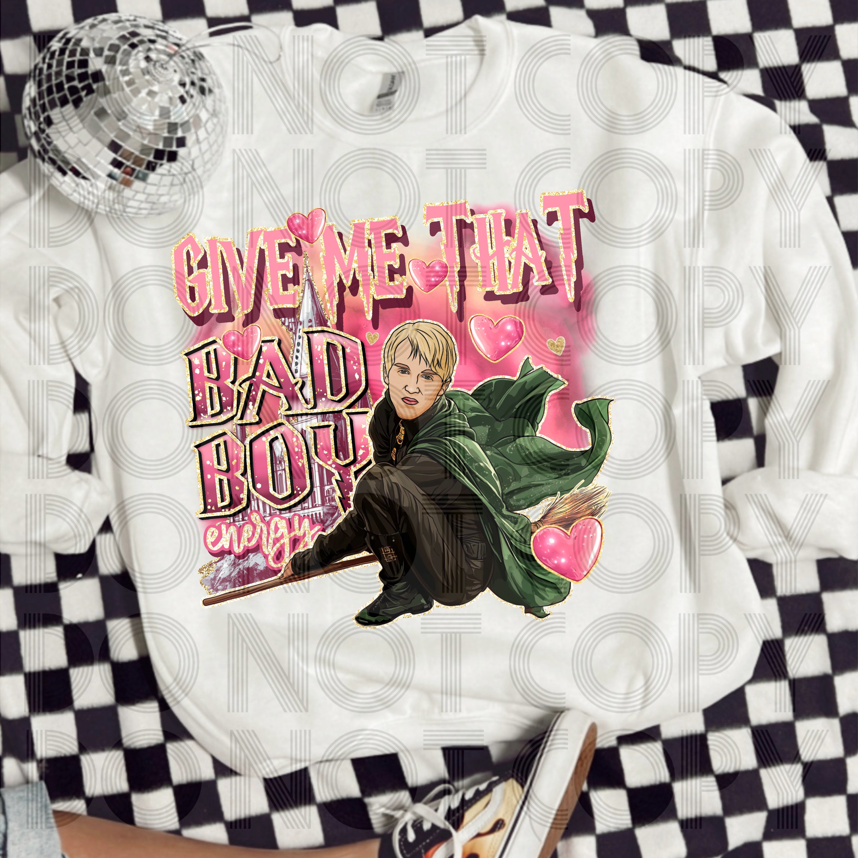 Bad Boy Energy TRANSFER RHD JAN – Sassy Sublimation & Screen Prints