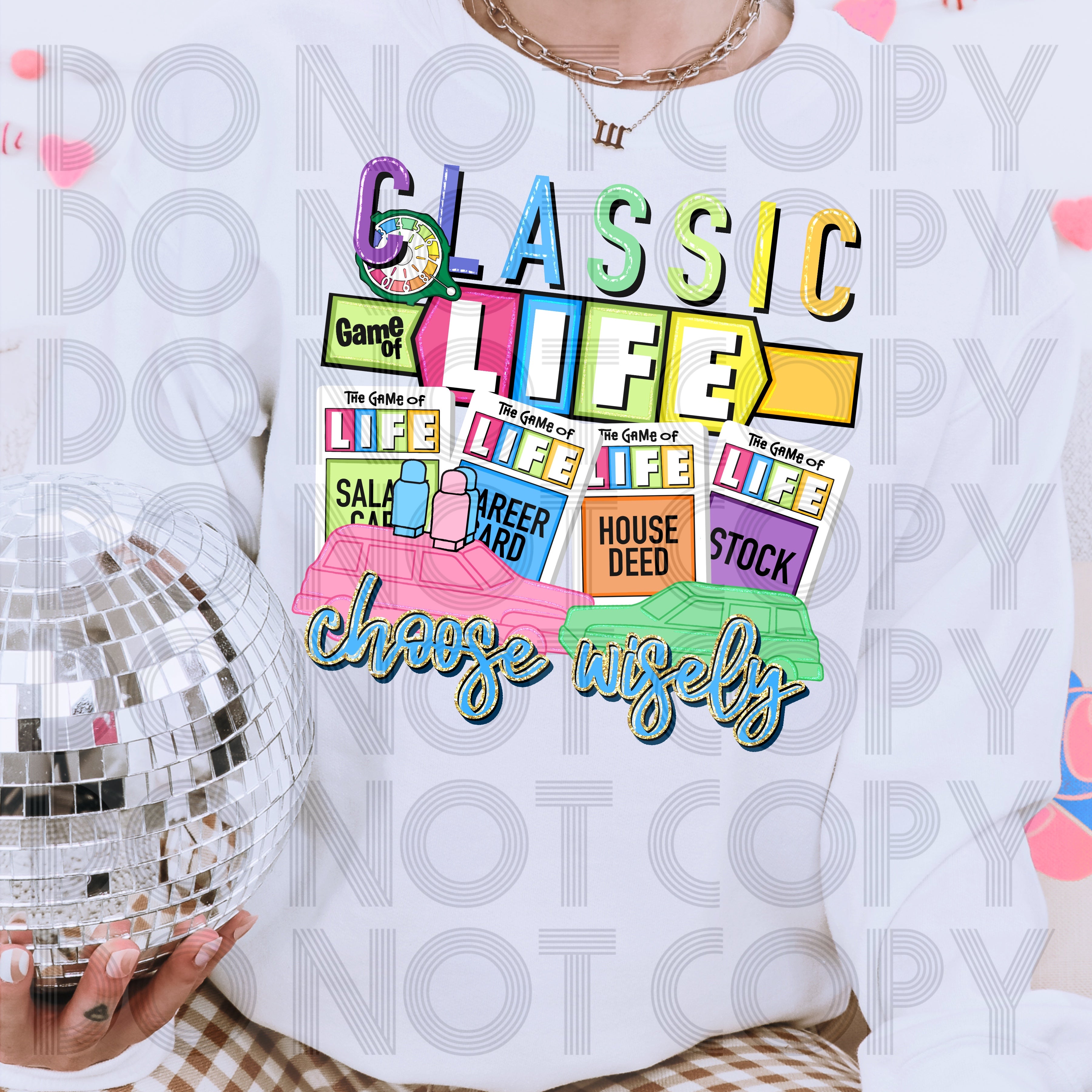 Classic Life Choose Wisely TRANSFER RHD THROWBACK COLLAB – Sassy ...