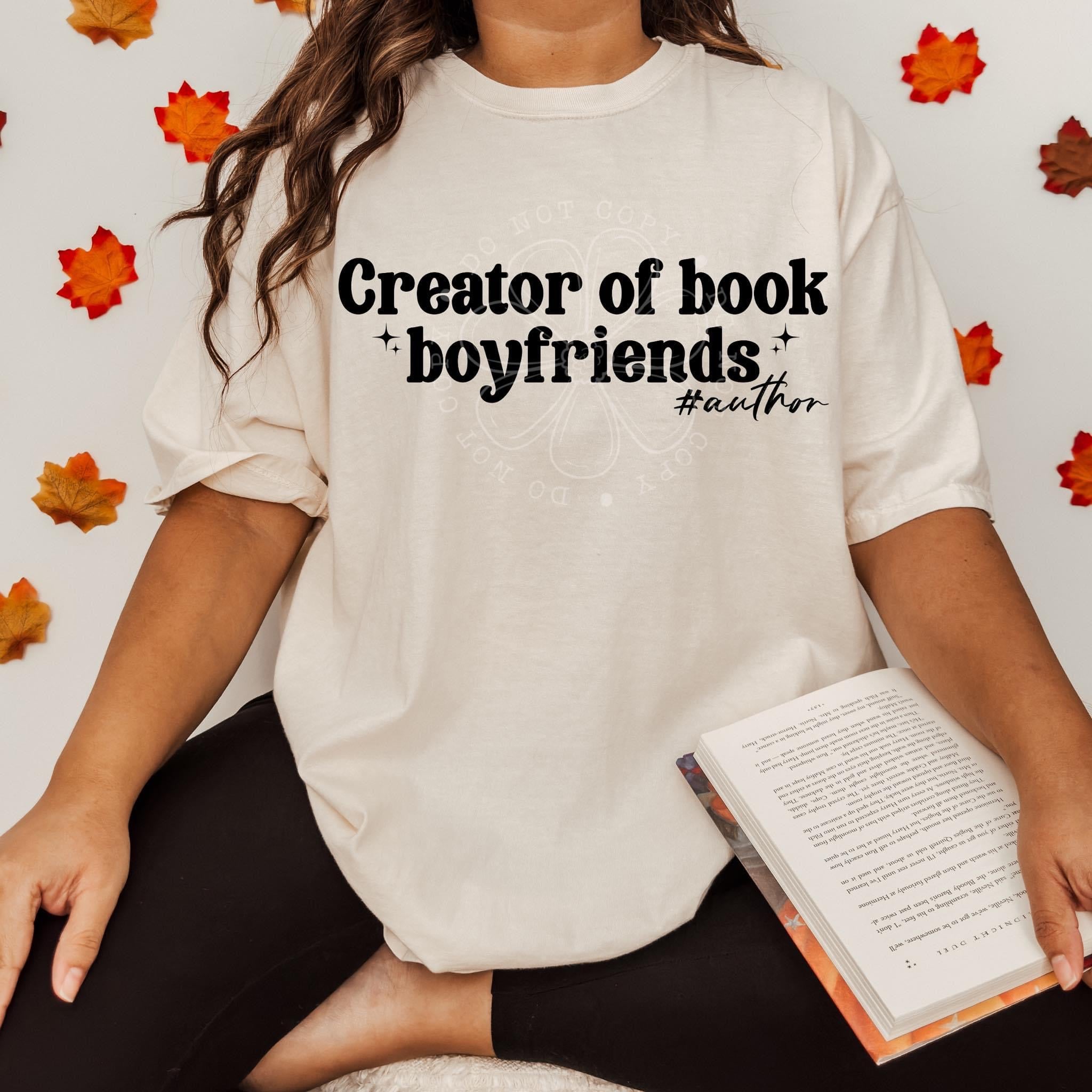 Creator Of Book Boyfriends #Author Blk TRANSFER LYT – Sassy Sublimation ...