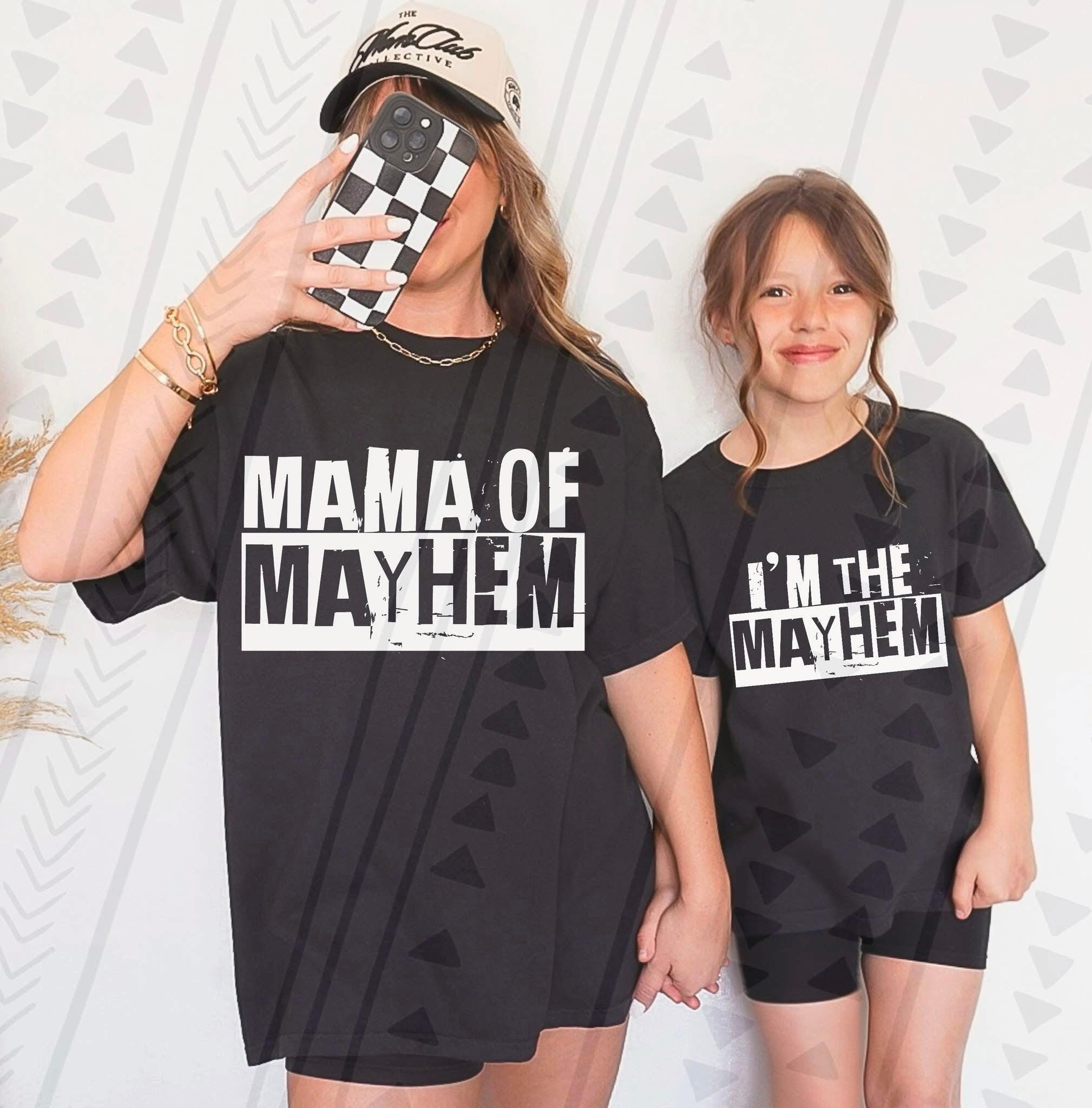 Mama Of Mayhem + I’m The Mayhem Color Dropdown TRANSFER TGG JUNE 25 ...