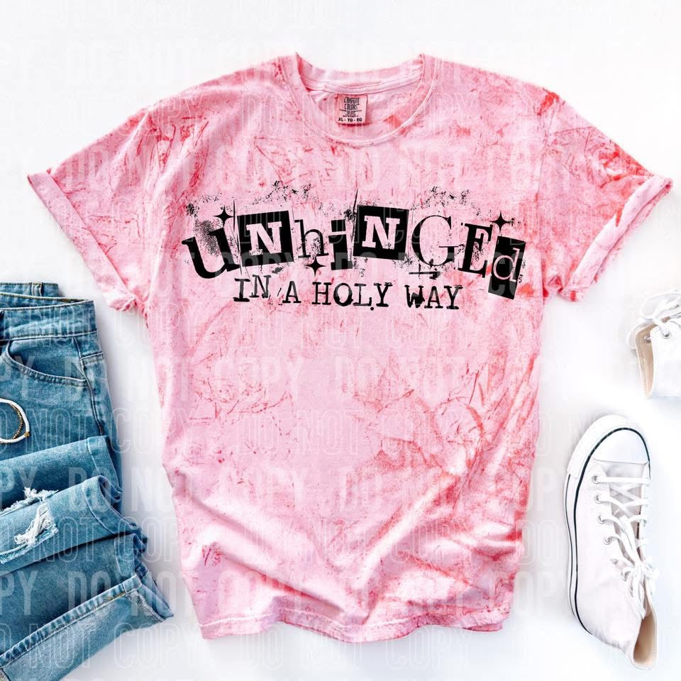 Unhinged In A Holy Way Color Dropdown TRANSFER SBB JUNE 25 – Sassy ...