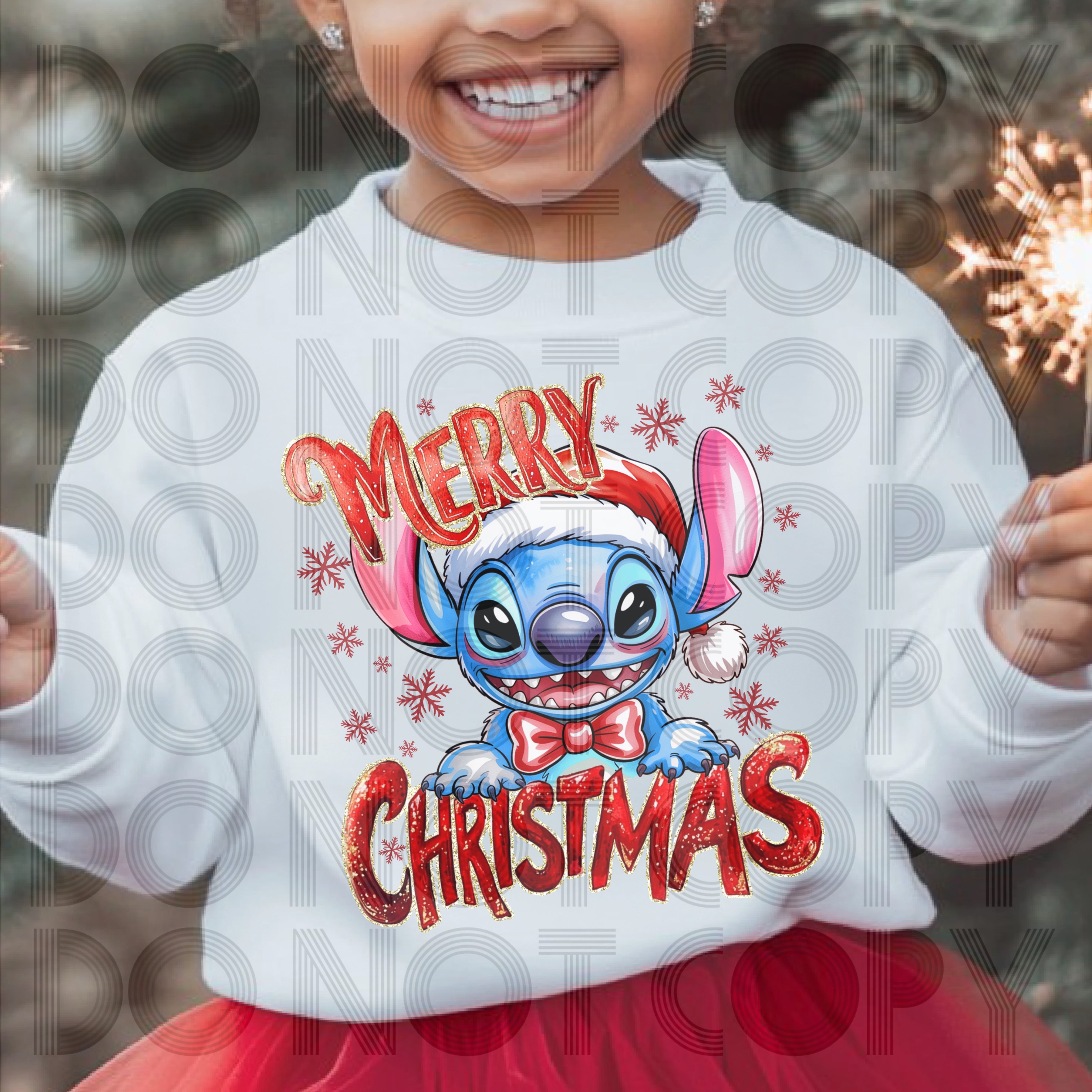 Merry Christmas St_tch TRANSFER RHD SEPT 25 KIDS CHRISTMAS MINI COLLAB ...