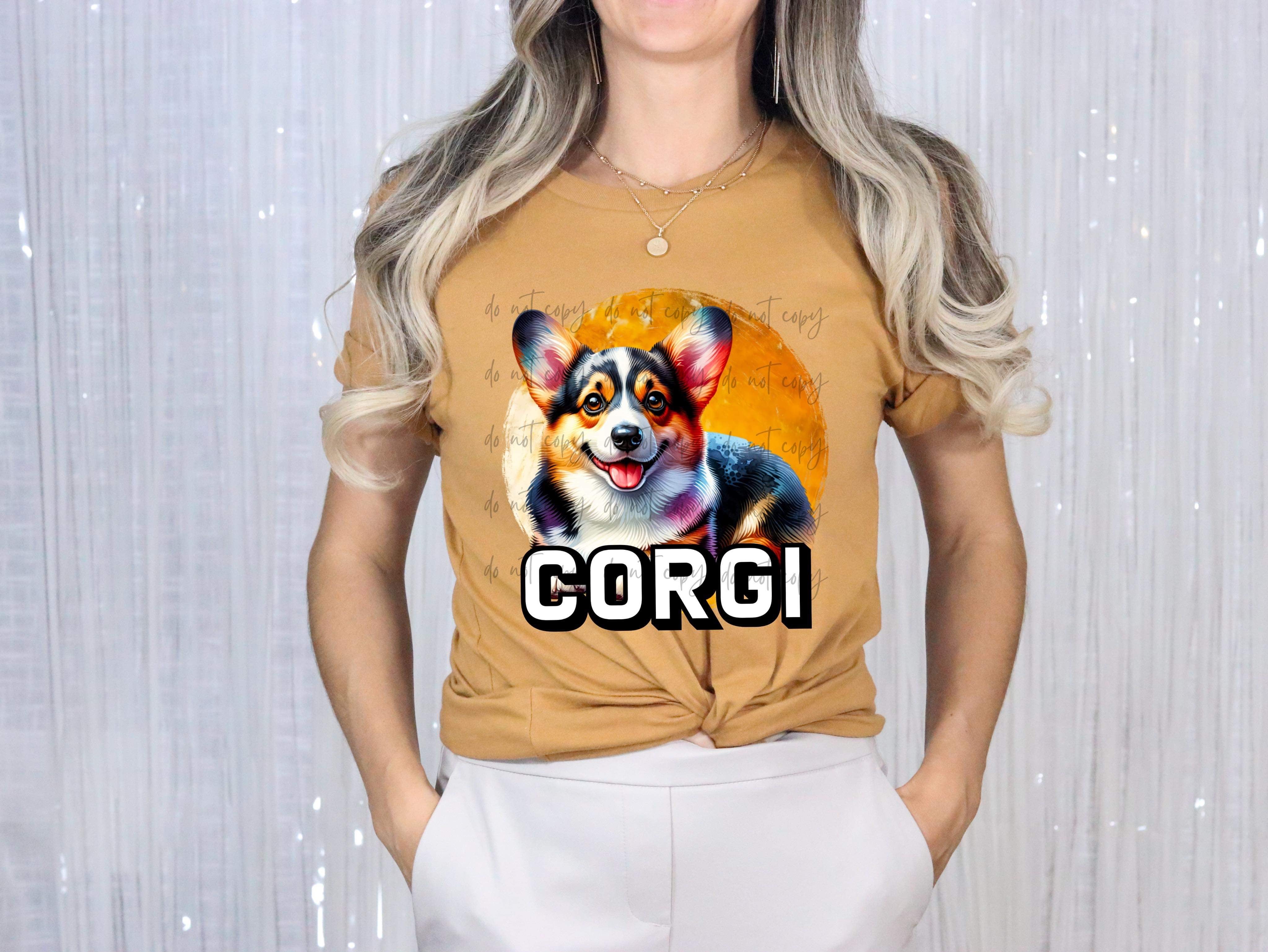 Corgi Orange Circle TRANSFER – Sassy Sublimation & Screen Prints