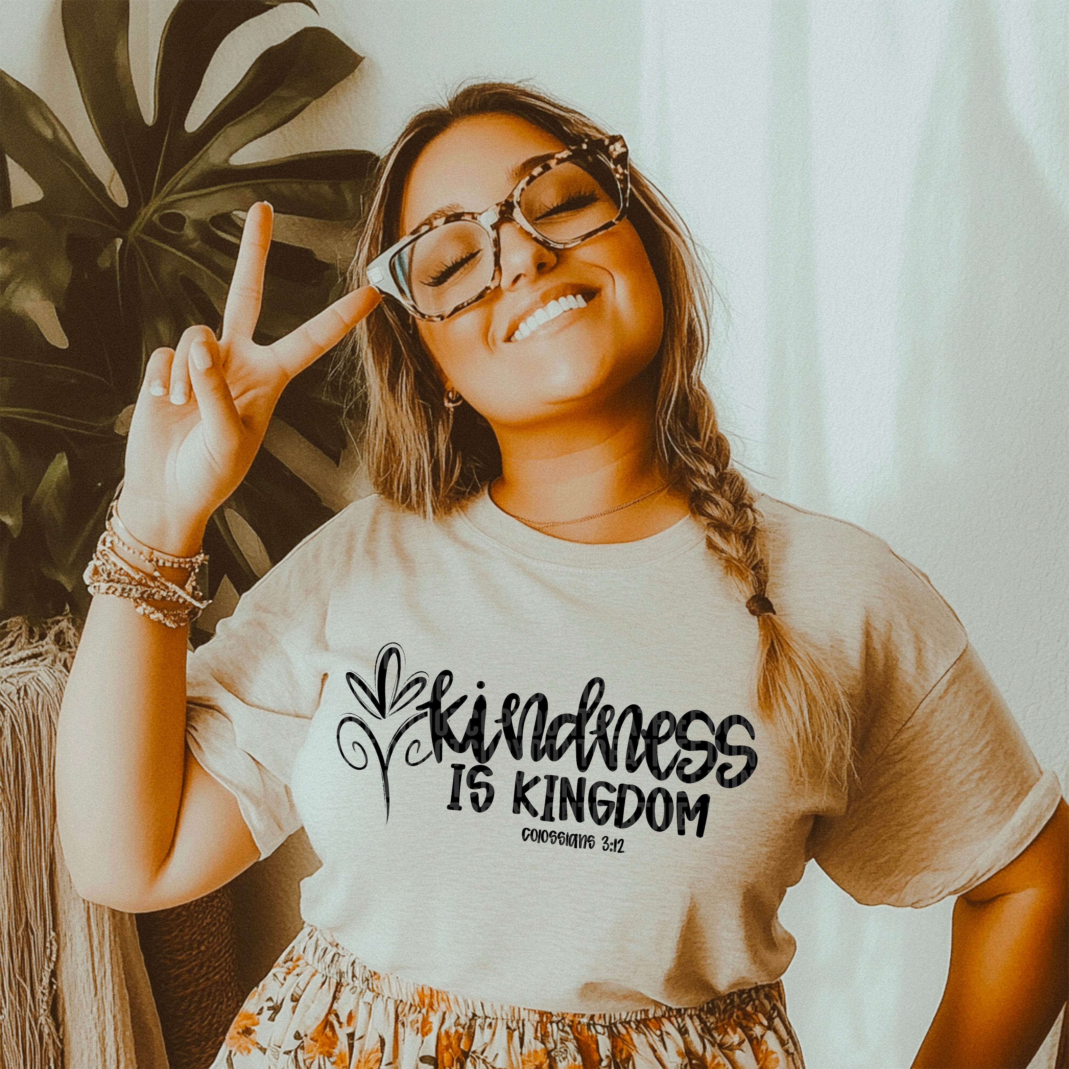 Kindness Is Kingdom DROPDOWN TRANSFER SDD MAY – Sassy Sublimation ...