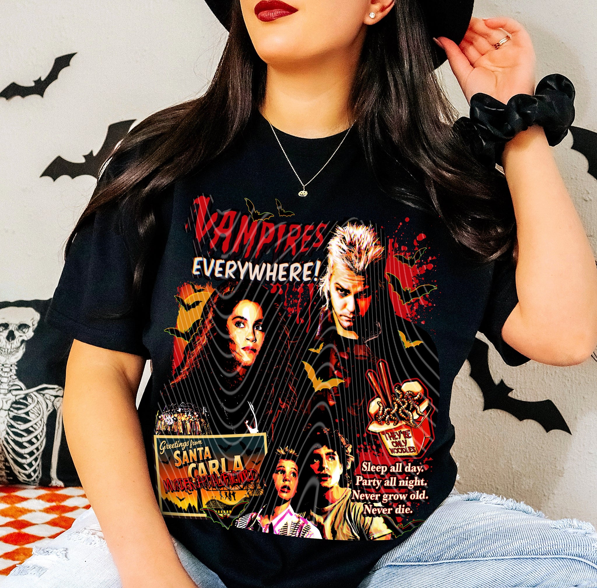 Vampires Everywhere Dropdown With SLEEVE OPTION DROPDOWN TRANSFER GRAV ...