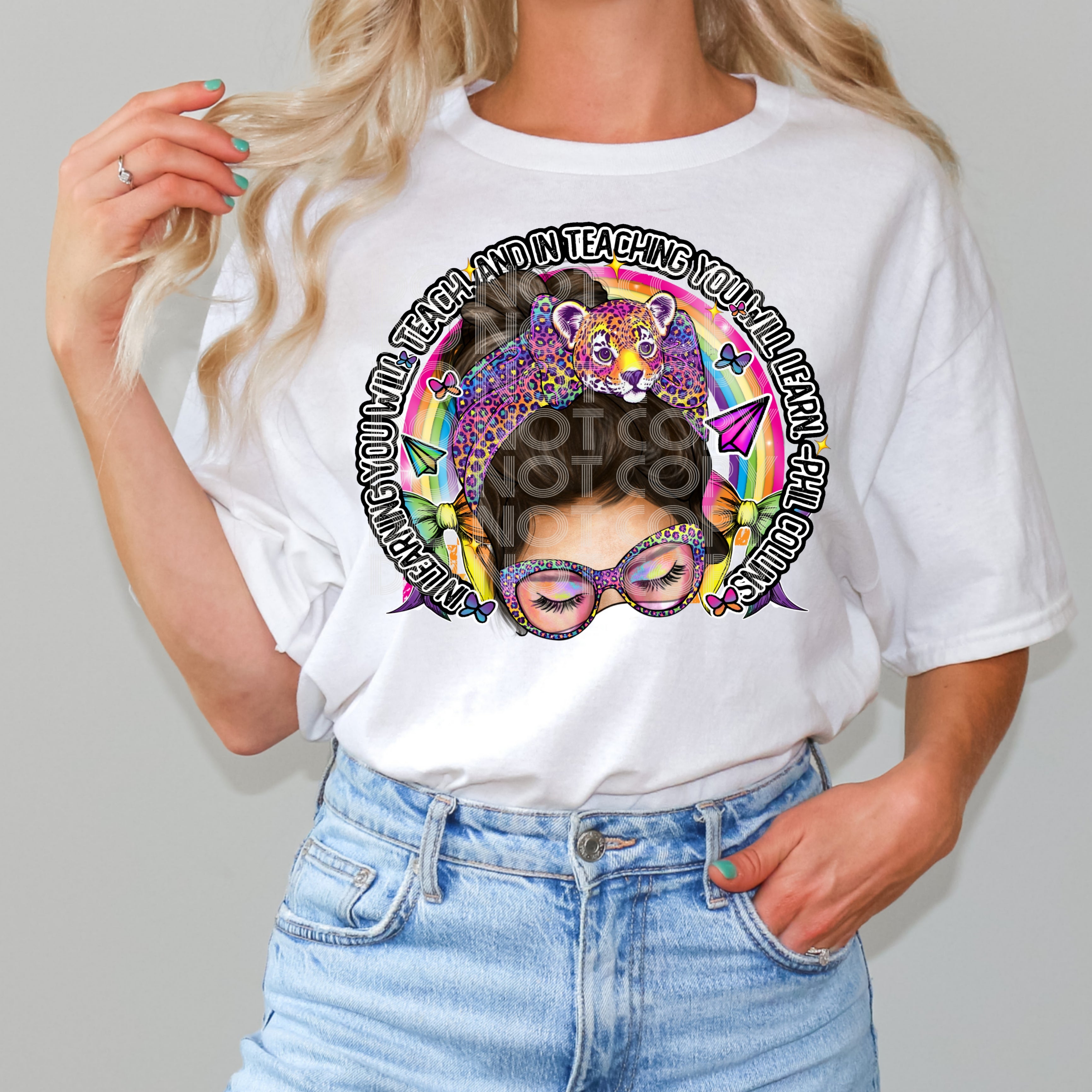 In Learning You Will Teach TRANSFER RHD – Sassy Sublimation & Screen Prints