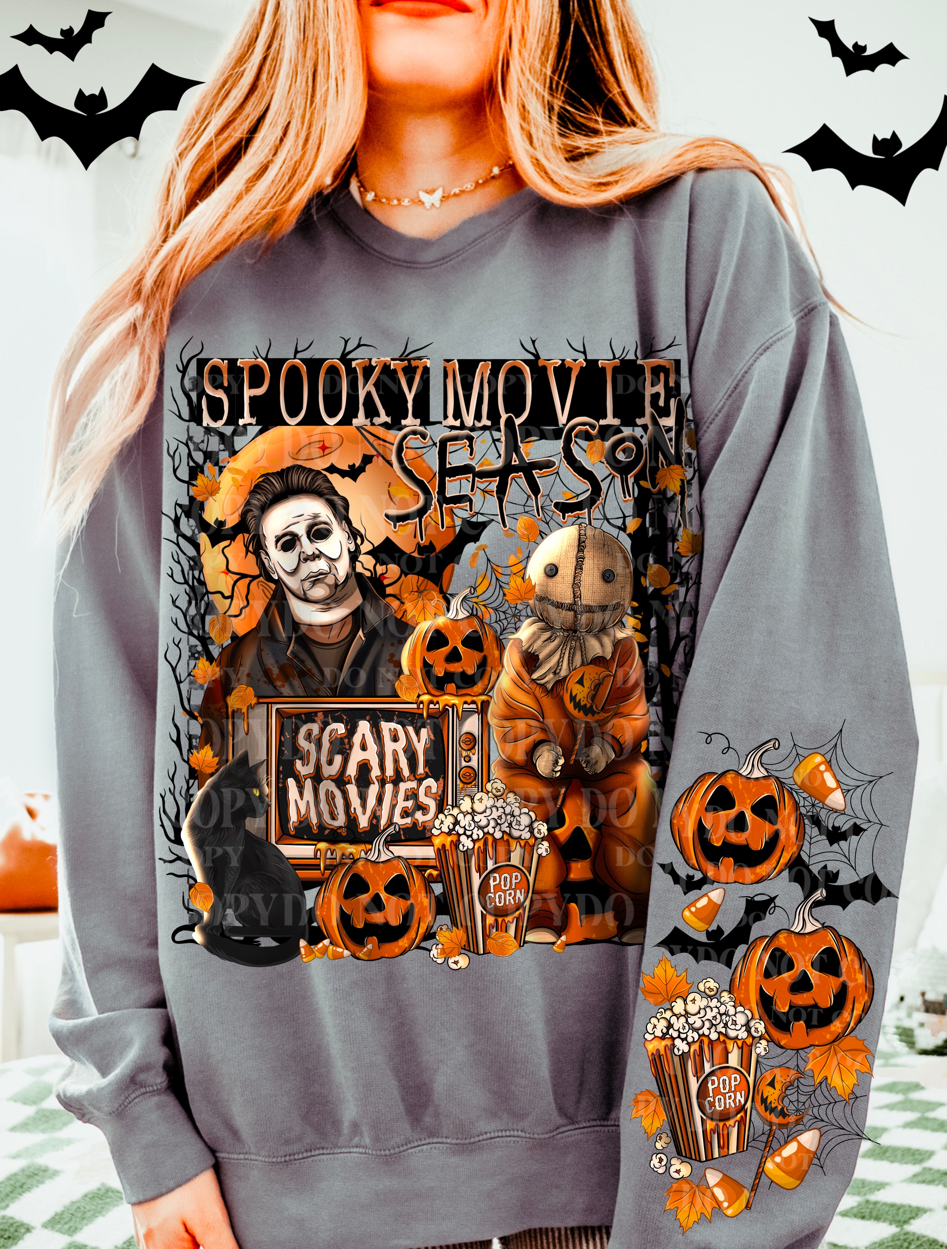 Spooky Movie Season Mic_ael With Sleeve TRANSFER AGCM – Sassy ...