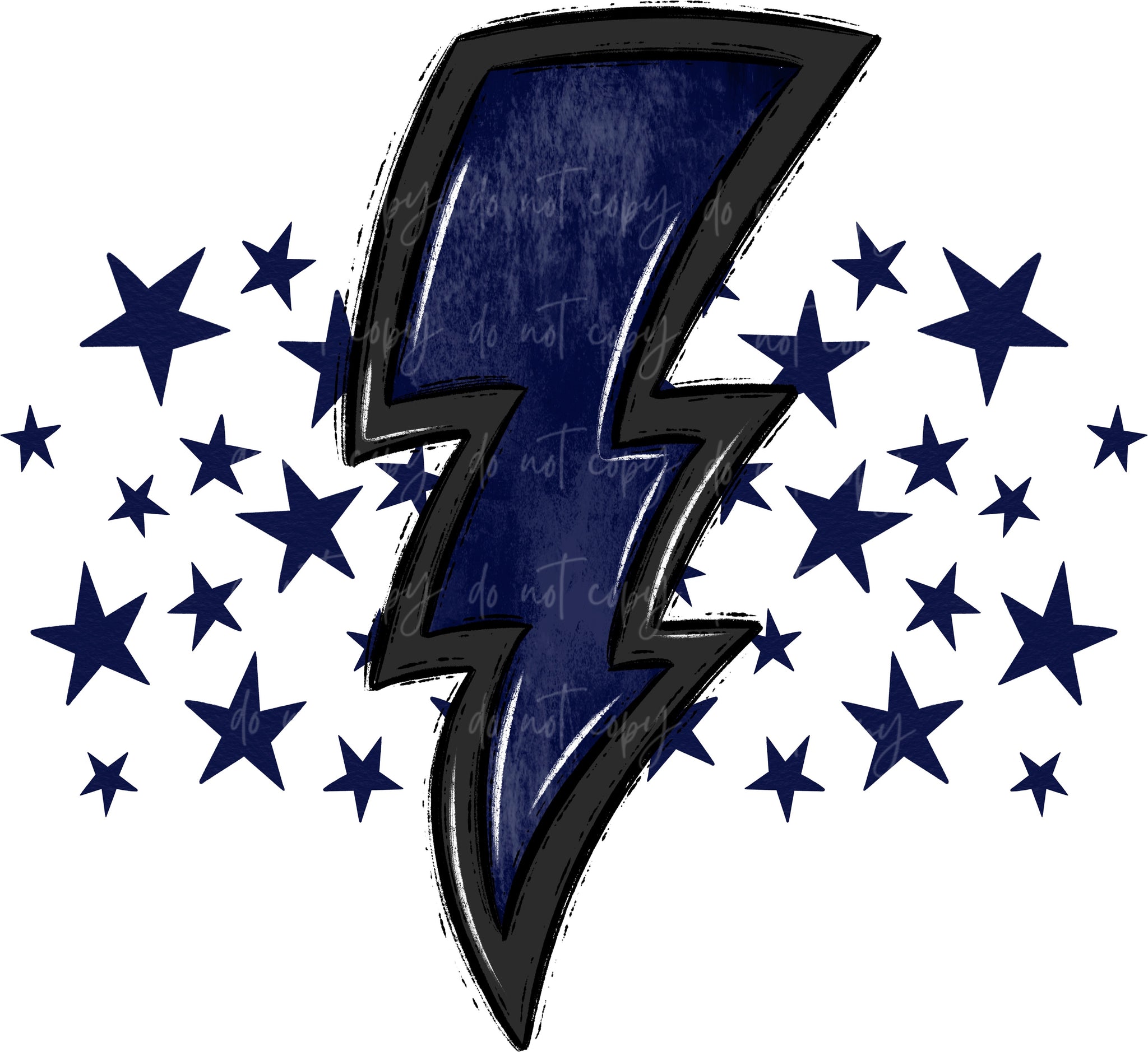 Bright Bolt Custom MASCOTS DTF TRANSFER – Sassy Sublimation & Screen Prints