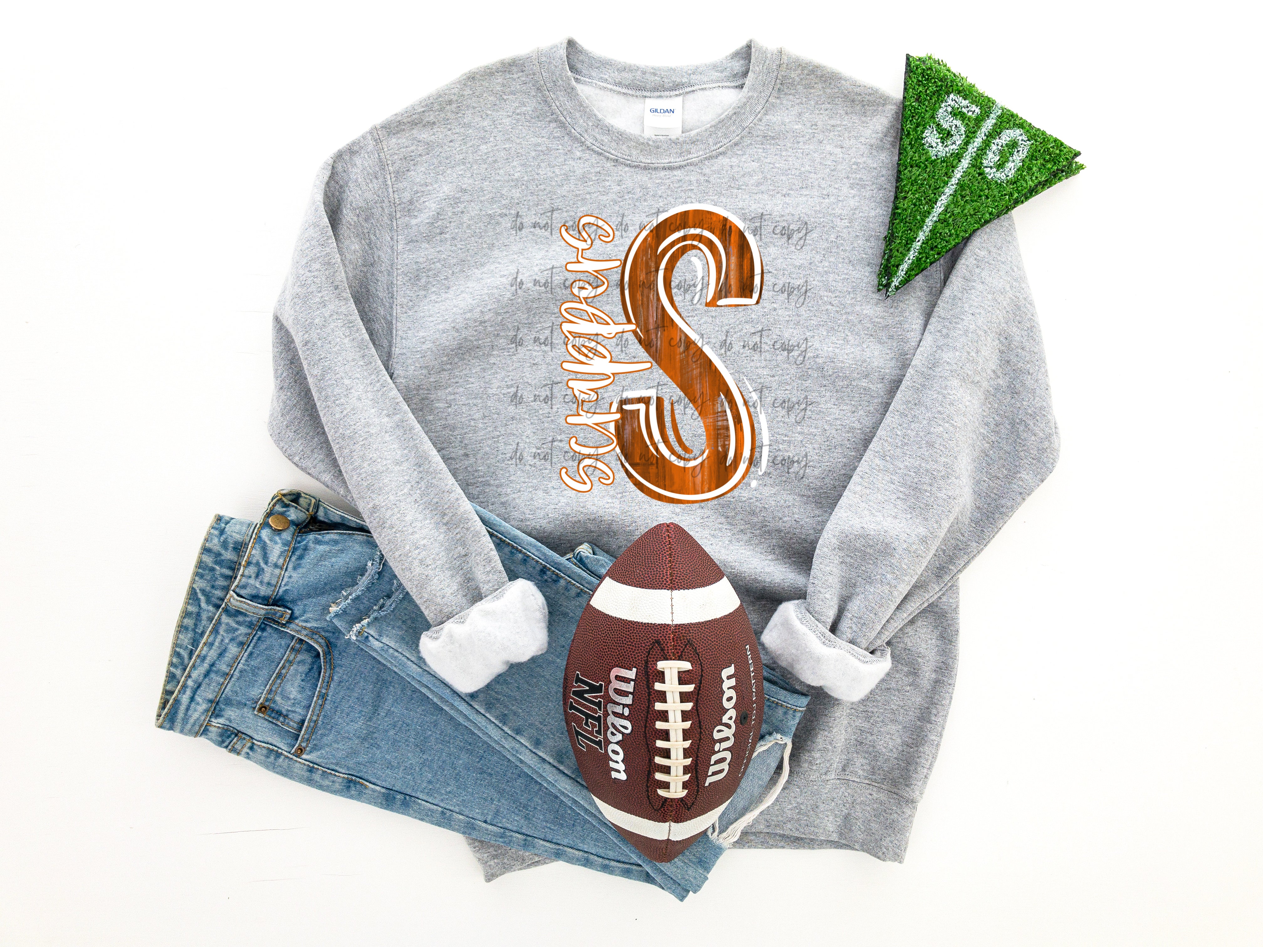 Scrappers Orange S With White Trim TRANSFER – Sassy Sublimation ...