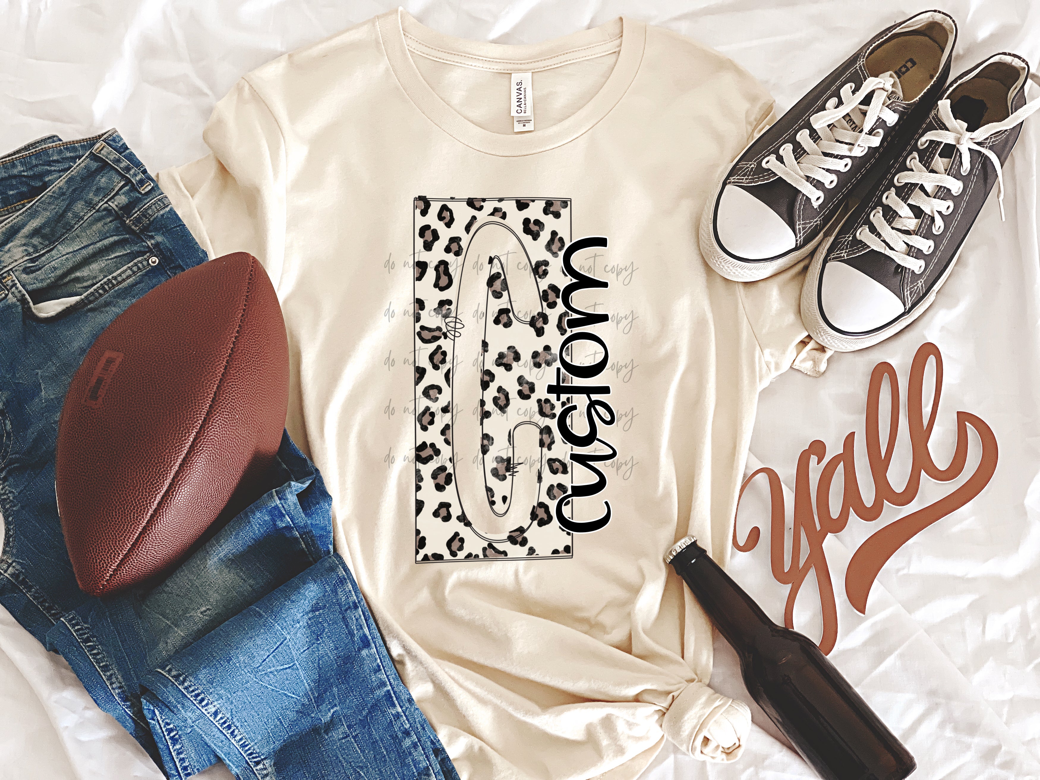 Boxed Leopard C Custom MASCOTS TRANSFER – Sassy Sublimation & Screen Prints