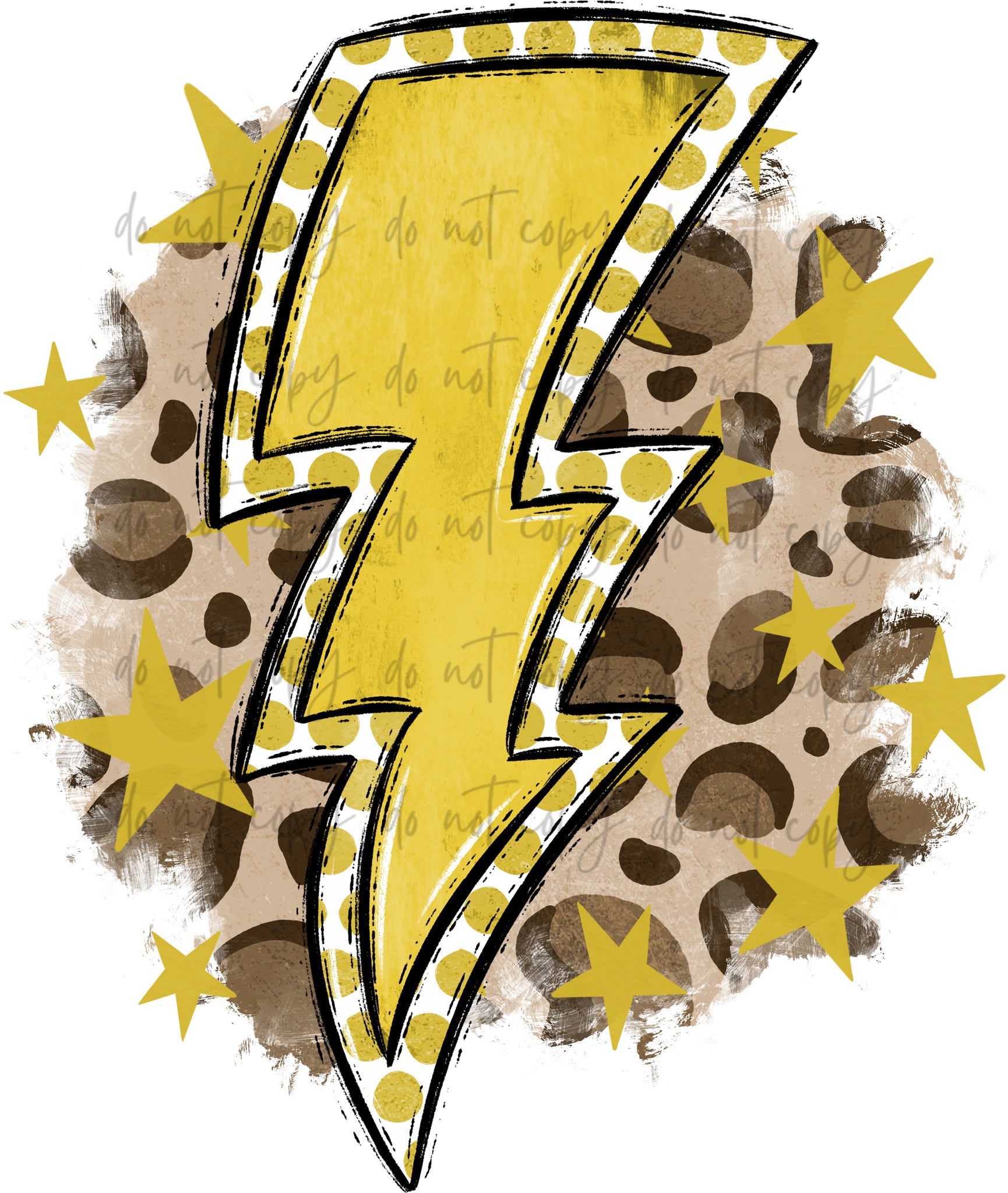 Bright Bolt Custom MASCOTS DTF TRANSFER – Sassy Sublimation & Screen Prints