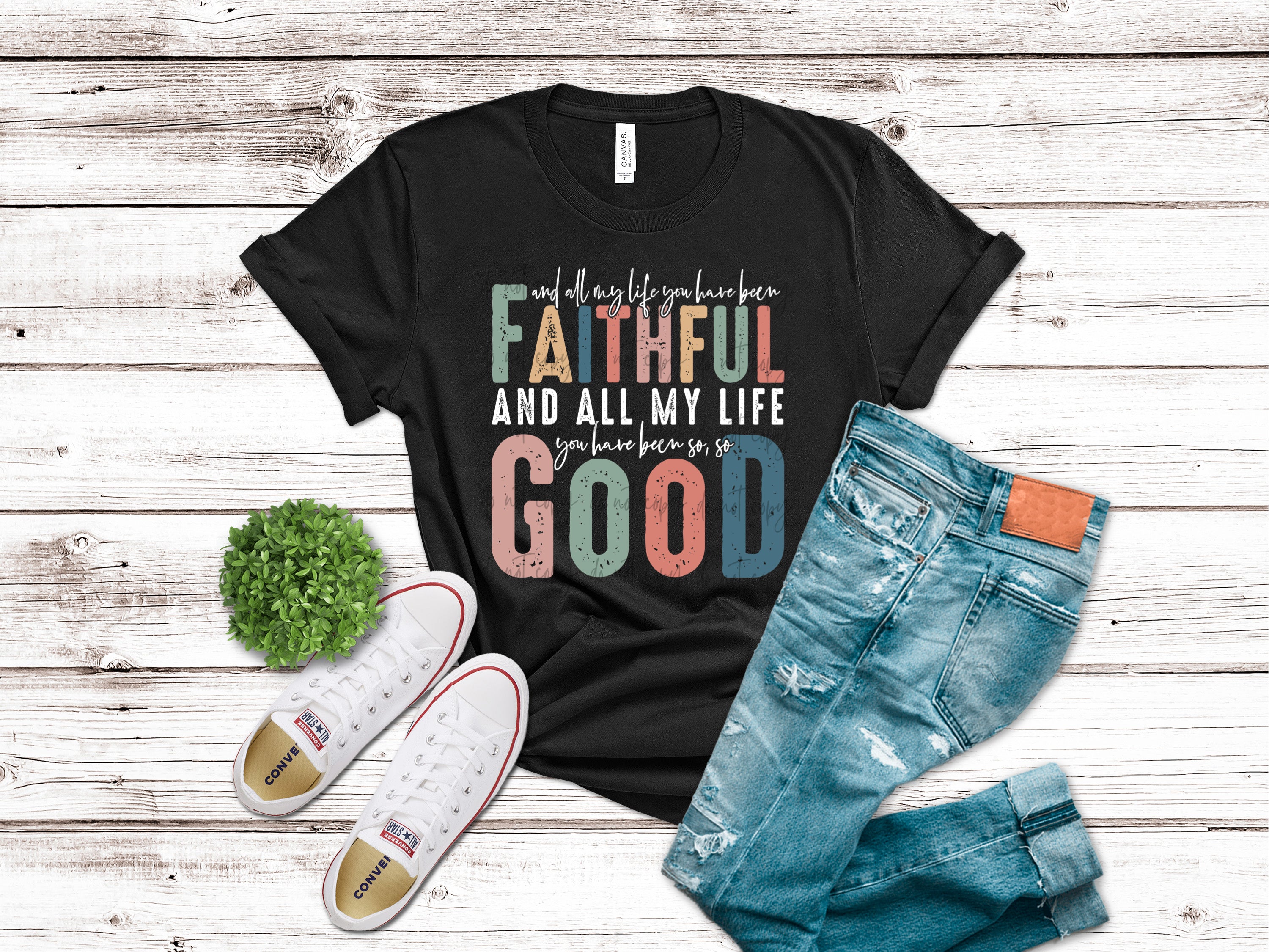 All My Life You Have Been Faithful Color/Wht TRANSFER – Sassy ...
