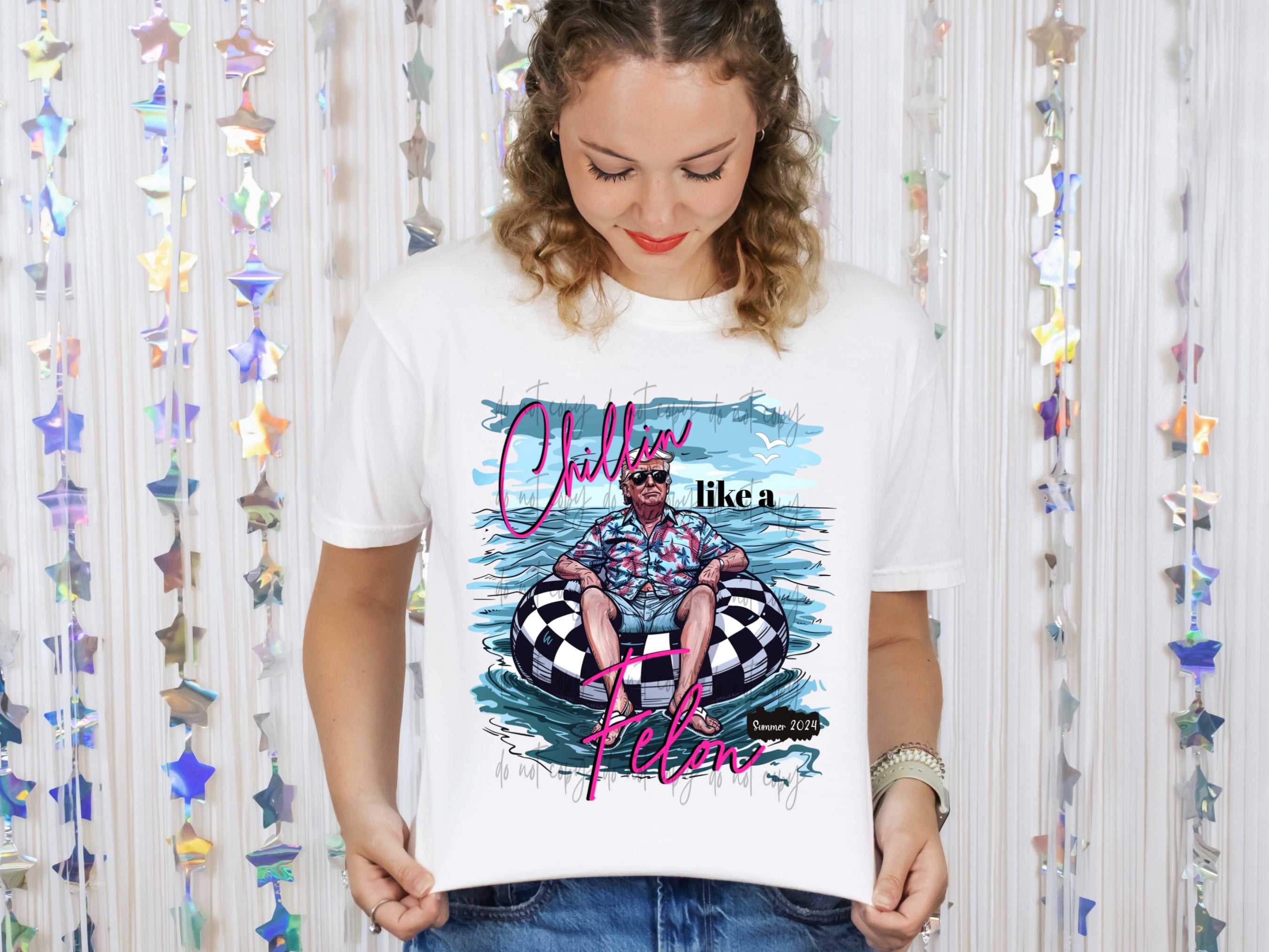 Chillin Like A Felon River Float TRANSFER – Sassy Sublimation & Screen ...