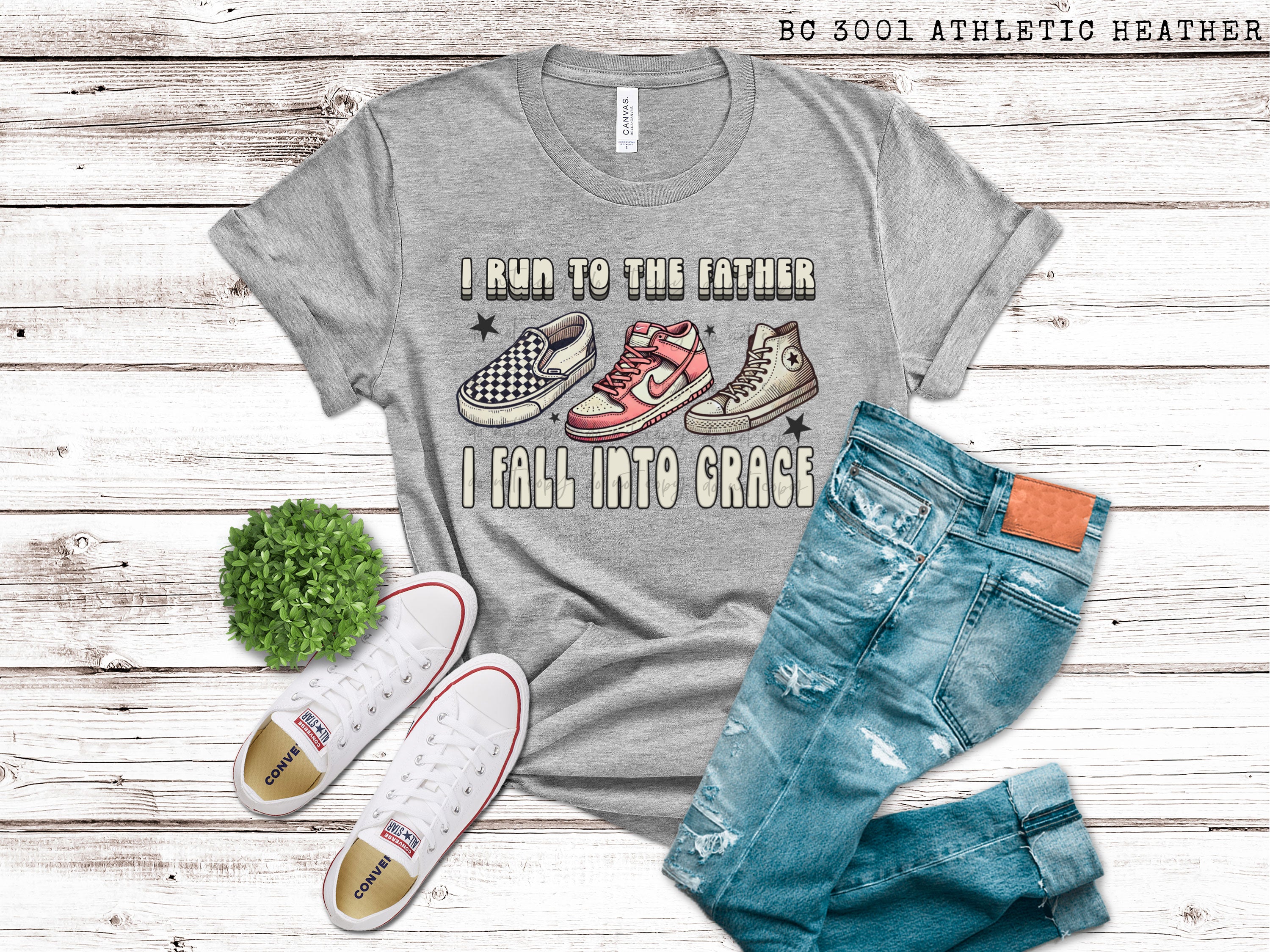 I Run To The Father I Fall Into Grace TRANSFER SAV – Sassy Sublimation ...