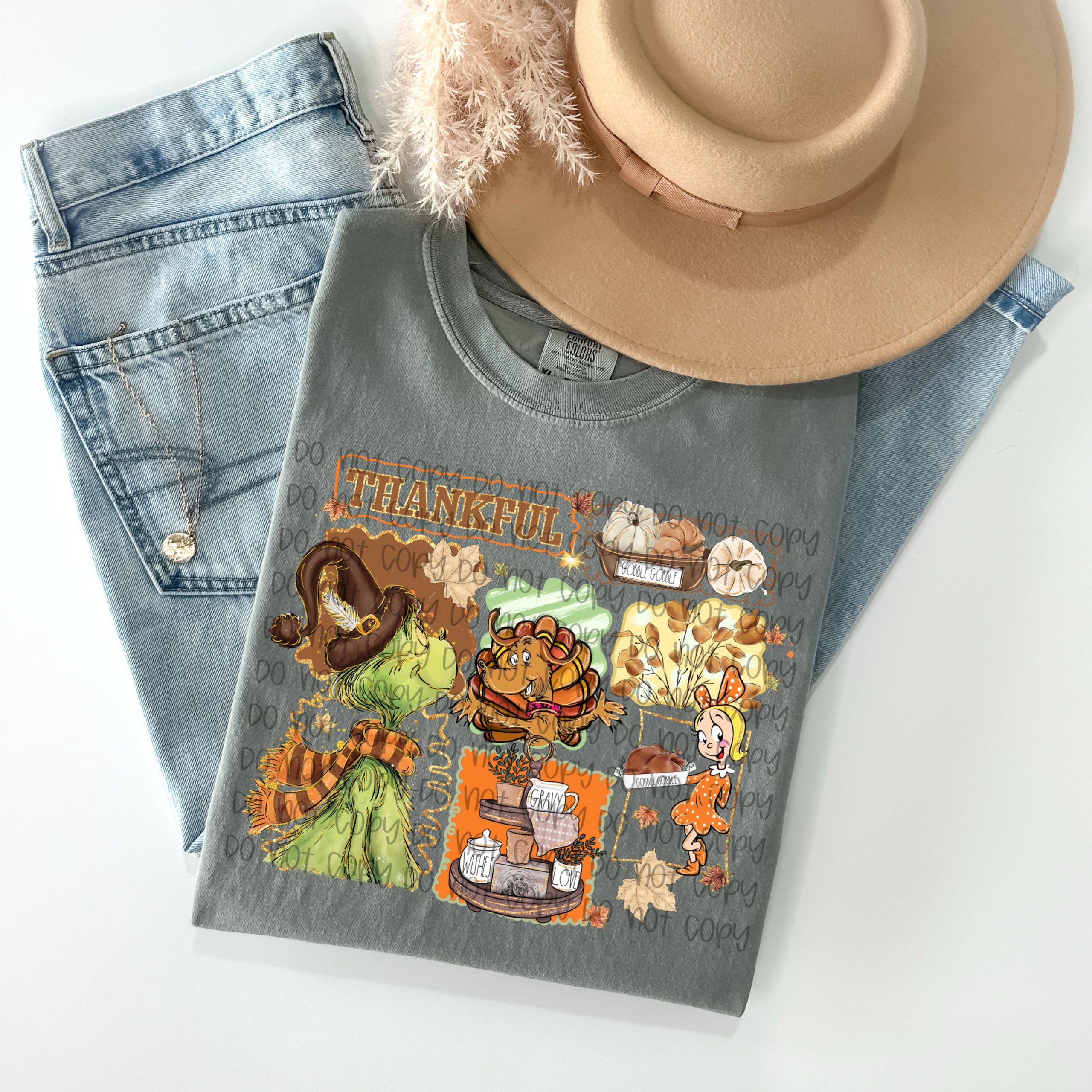 Thankful Green Collage TRANSFER SSD NOV 25 – Sassy Sublimation & Screen ...