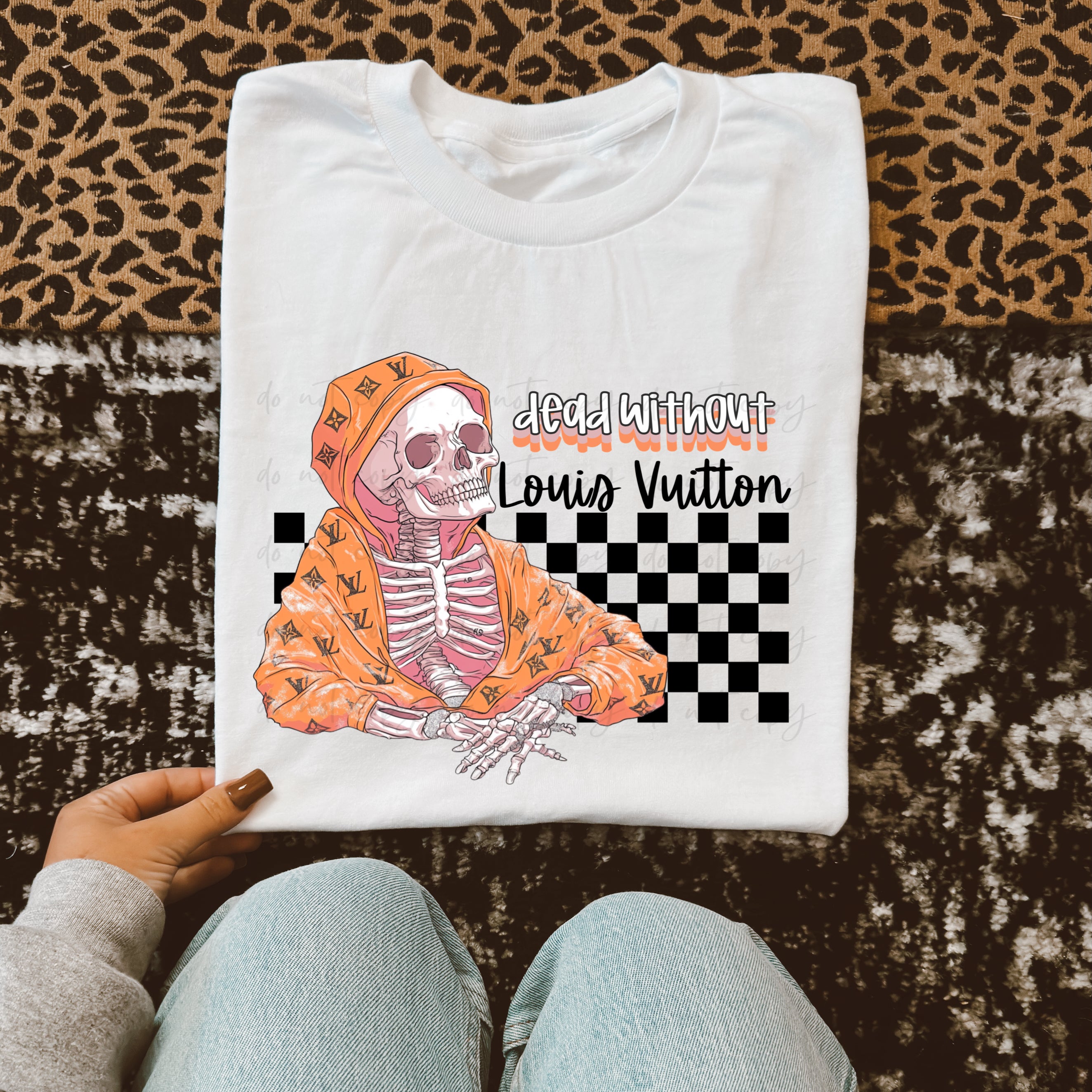 Dead Without Lou TRANSFER SAV – Sassy Sublimation & Screen Prints