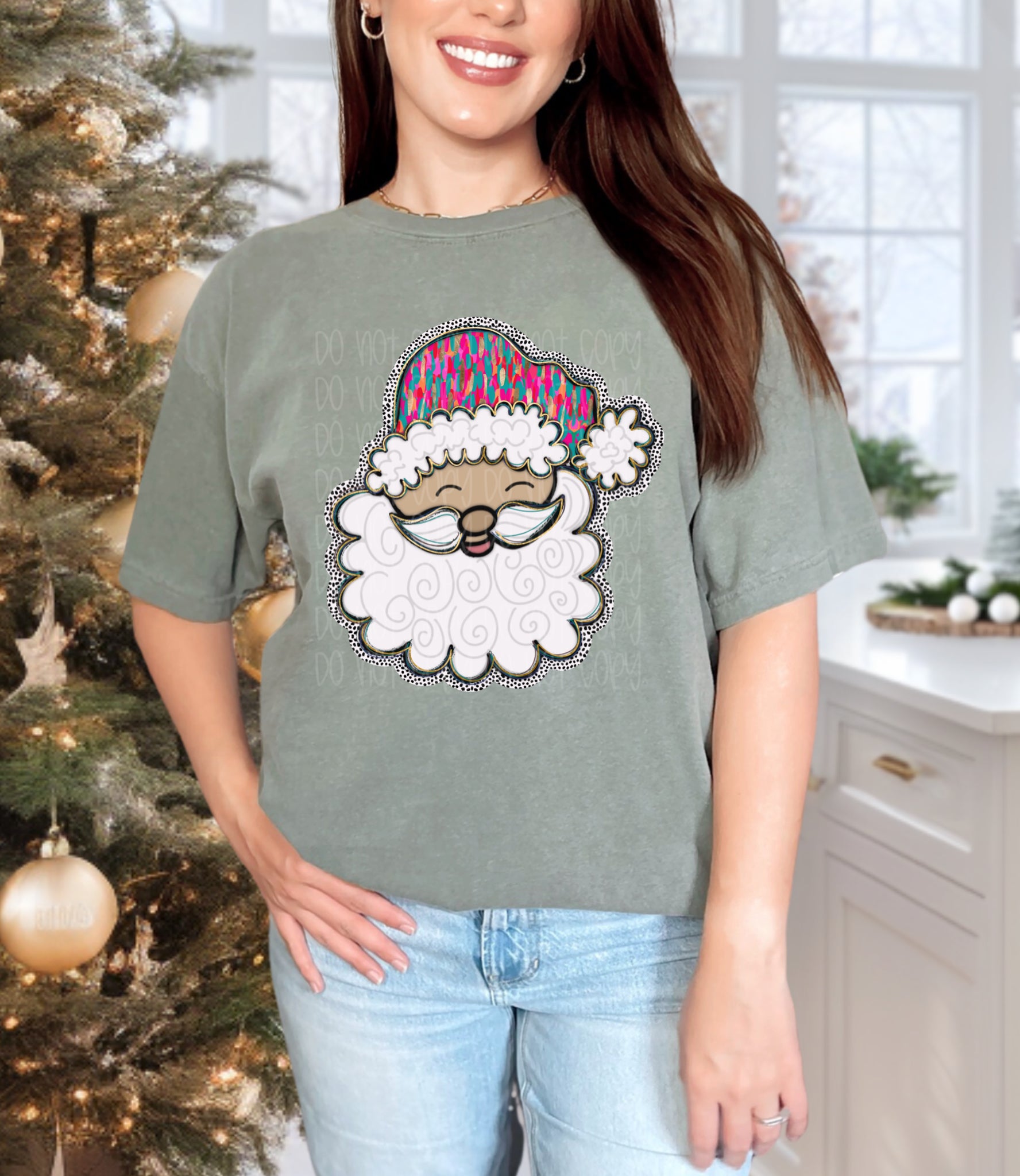 Poppy Santa Claus - Choose Skintone TRANSFER AJD – Sassy Sublimation ...