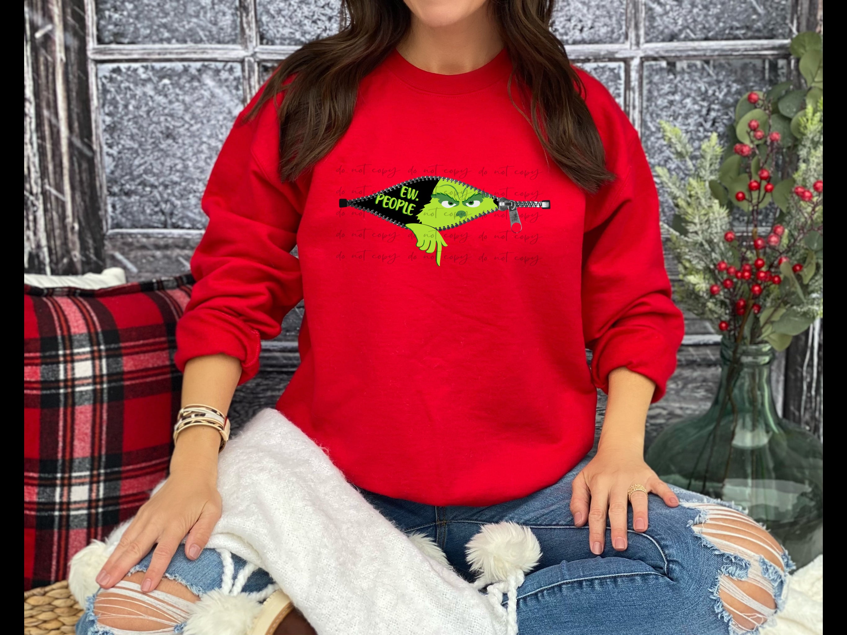 Ew People Zipper TRANSFER – Sassy Sublimation & Screen Prints