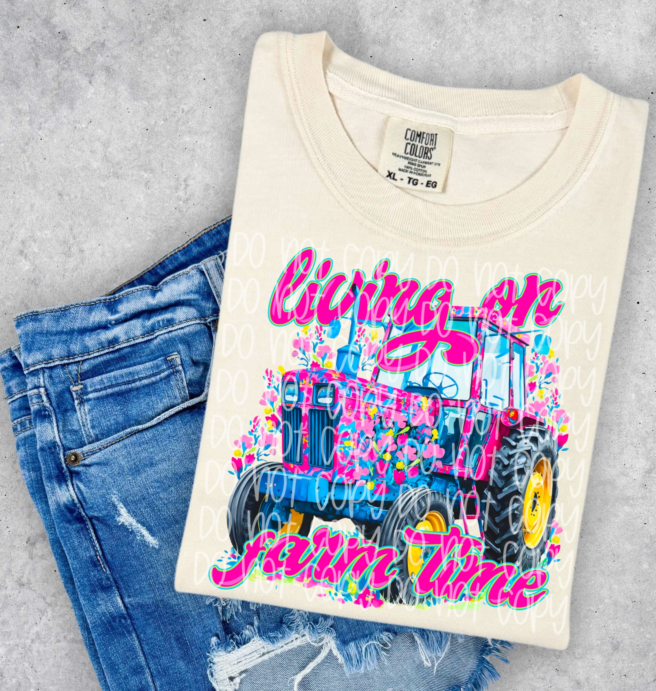 Living On Farm Life TRANSFER SCG JUNE 25 – Sassy Sublimation & Screen ...