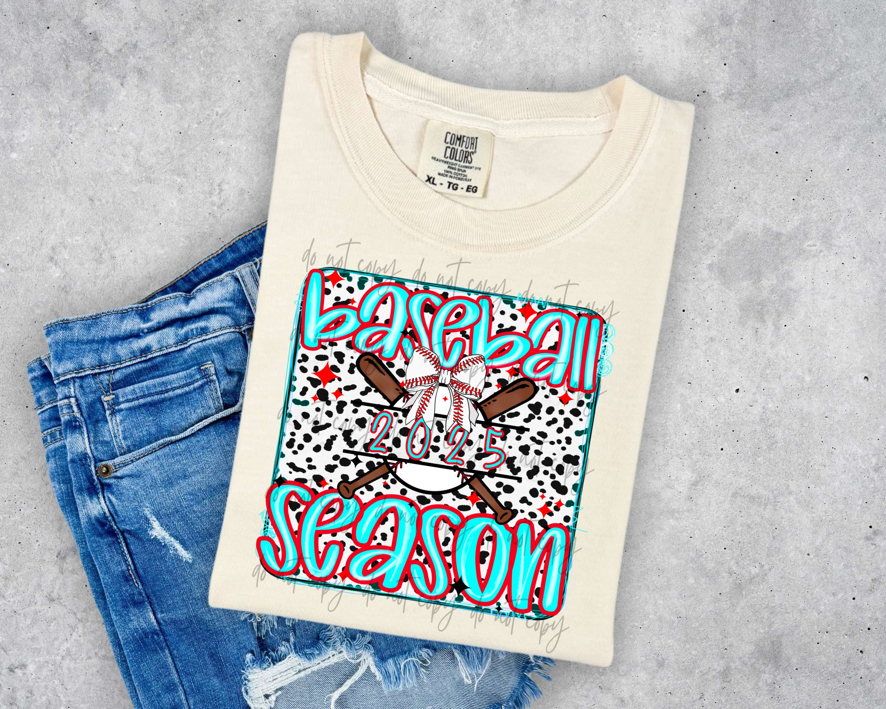 Baseball Season 2025 Dotted TRANSFER JBD JAN/FEB 25 – Sassy Sublimation ...