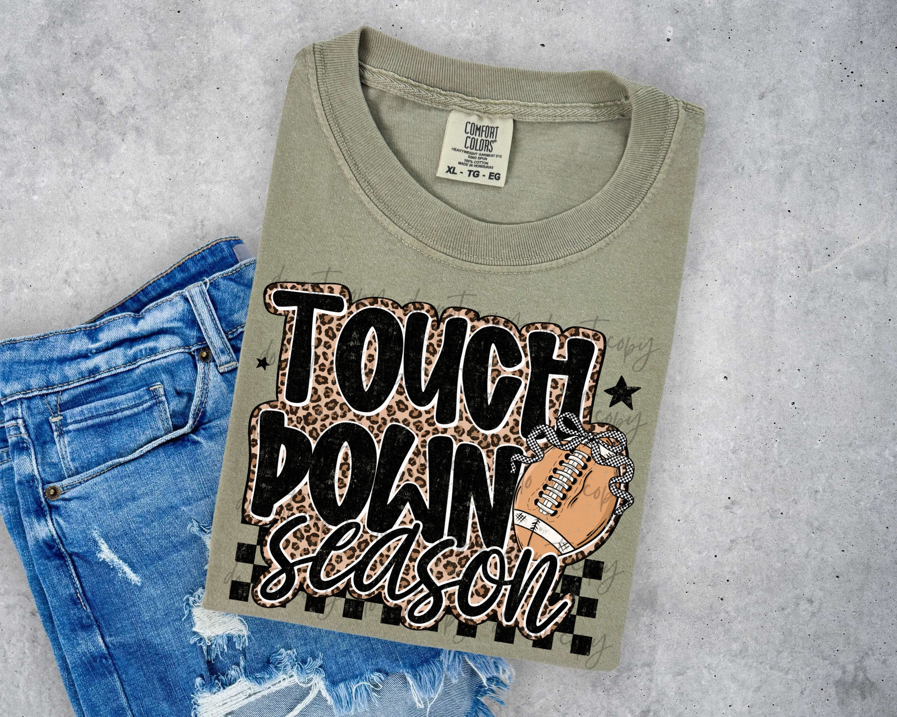 Touchdown Season Football Leopard TRANSFER SCAR JULY 25 – Sassy ...