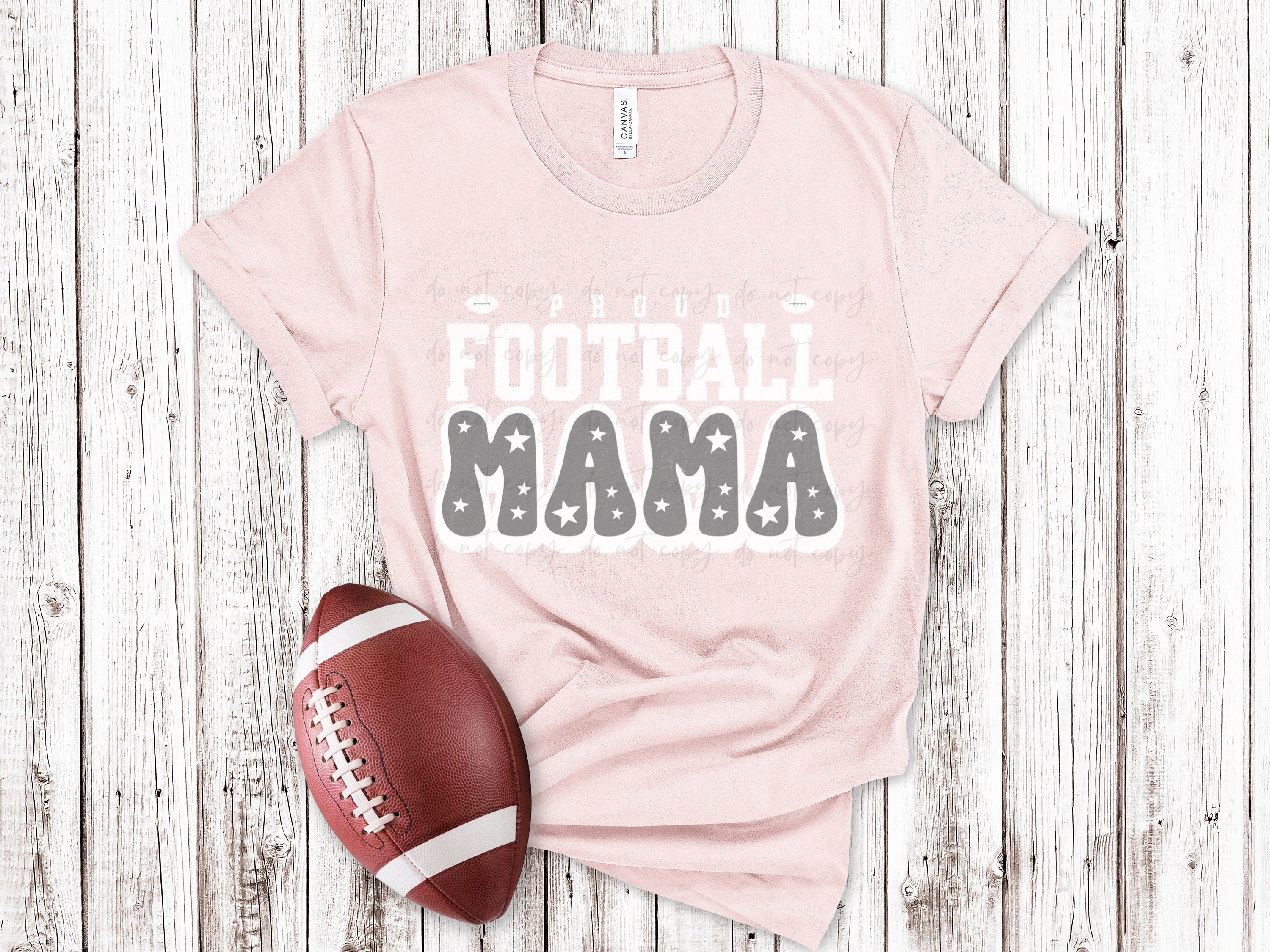 Proud Football Mama Color Dropdown TRANSFER SAV – Sassy Sublimation ...