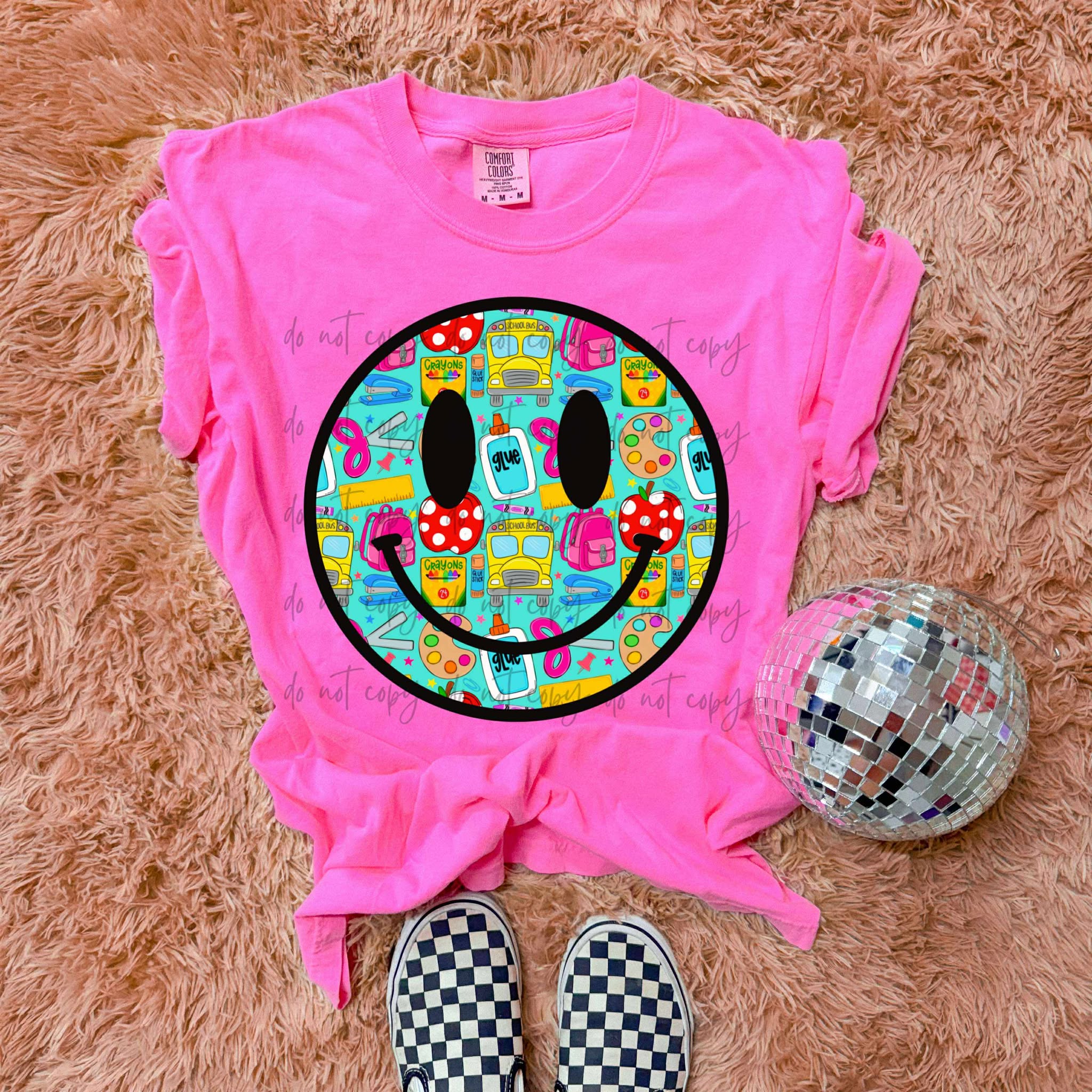 School Happy TRANSFER DMD JULY 25 – Sassy Sublimation & Screen Prints
