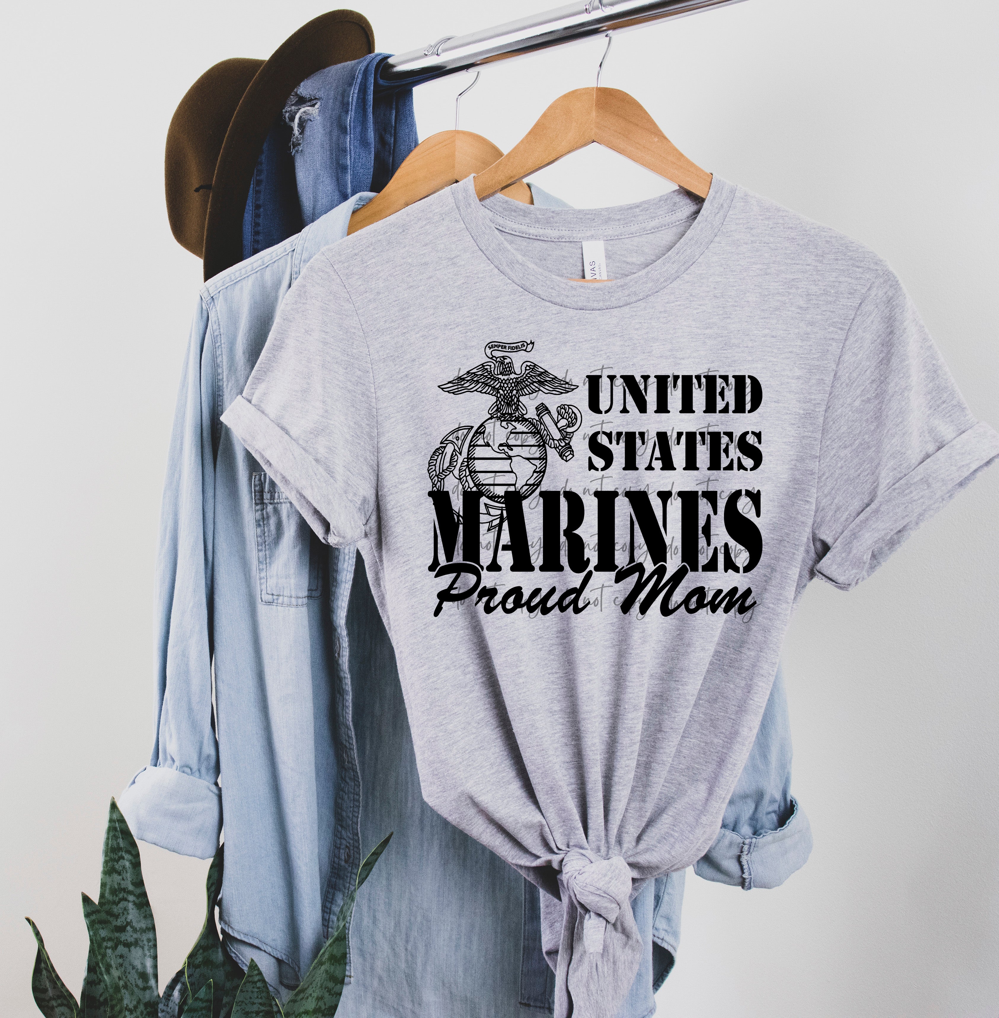 United States Marine Proud Mom TRANSFER – Sassy Sublimation & Screen Prints
