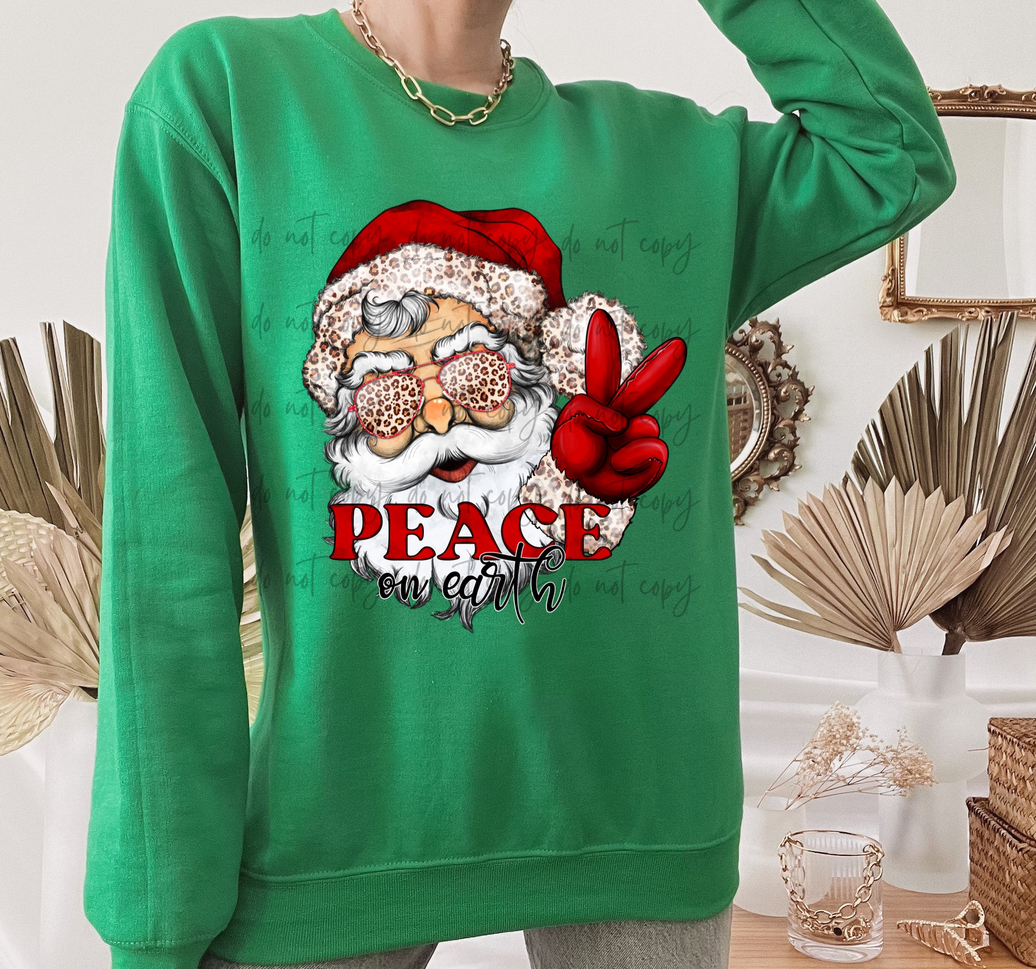 Peace On Earth TRANSFER – Sassy Sublimation & Screen Prints