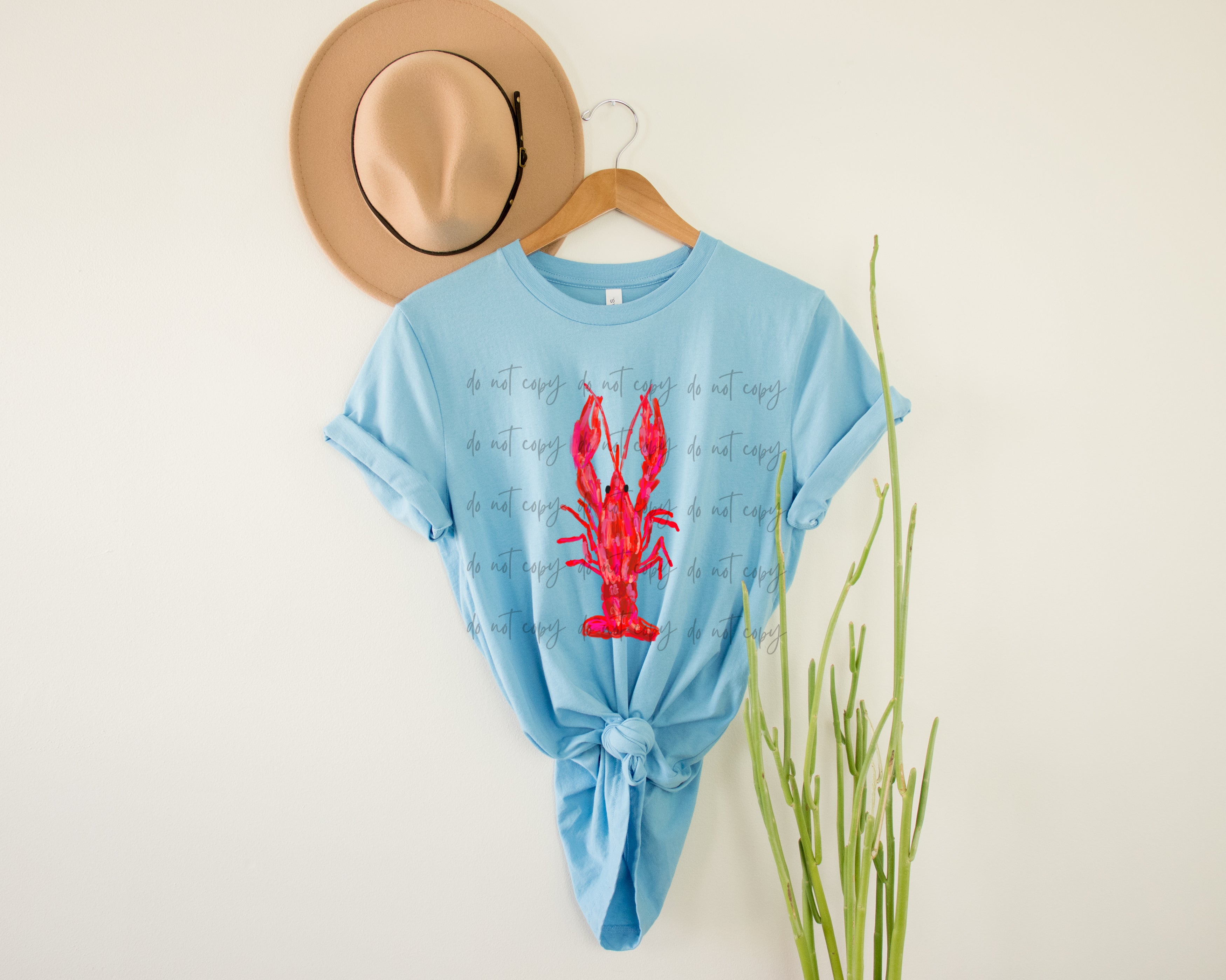 Crawfish Painted TRANSFER – Sassy Sublimation & Screen Prints