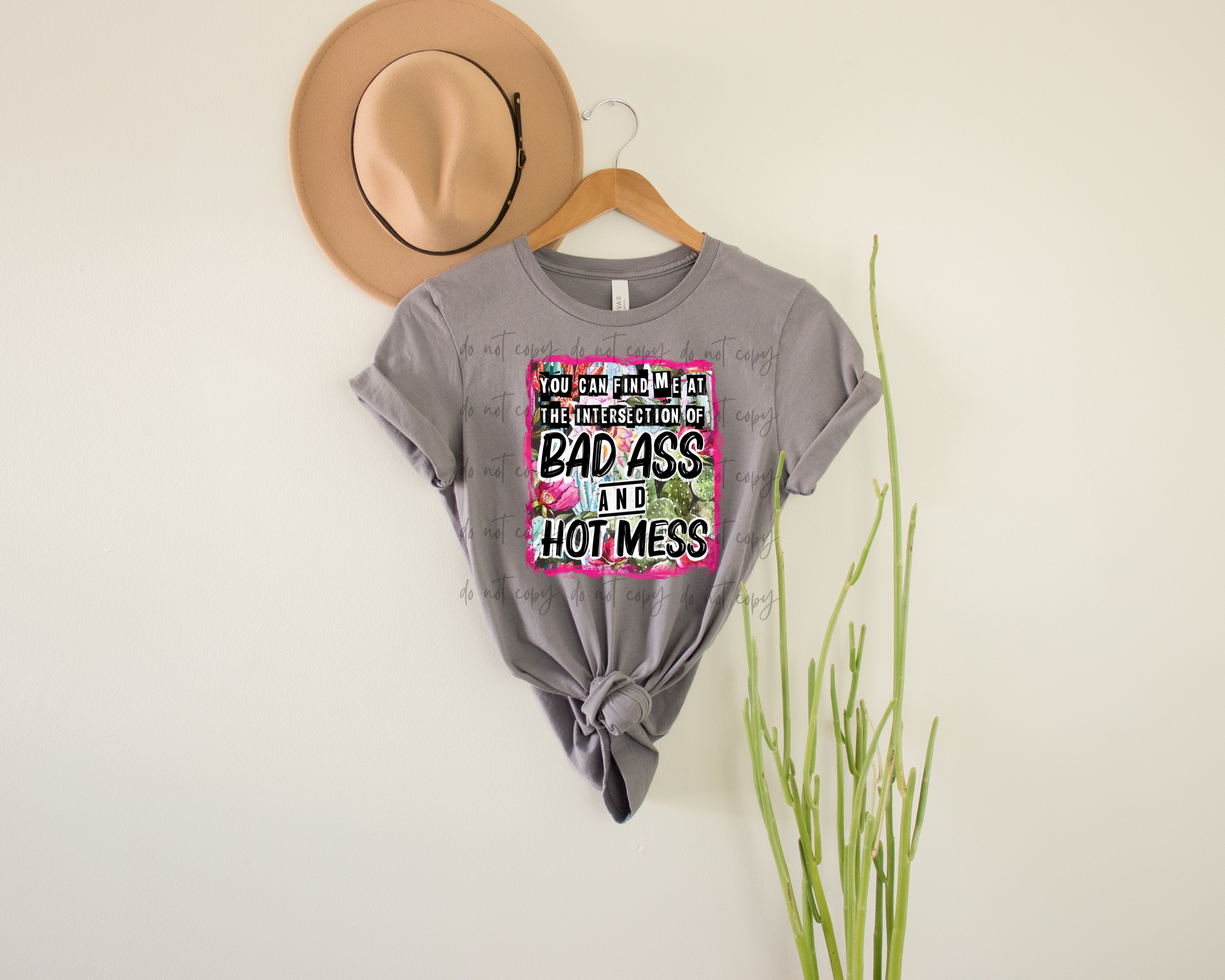 Bad A$$ Hot Mess TRANSFER – Sassy Sublimation & Screen Prints
