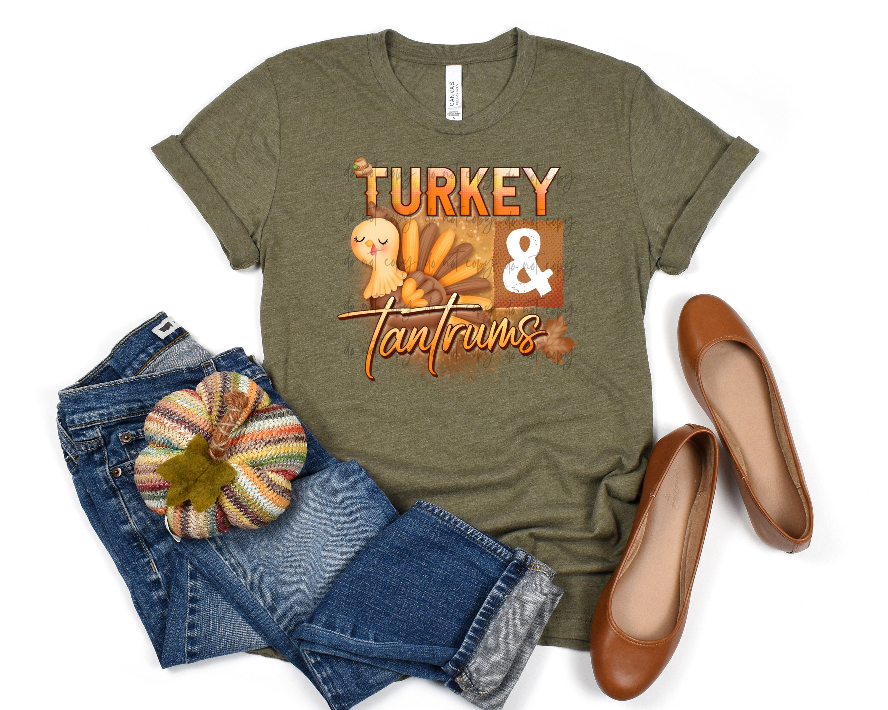 Turkey & Tantrums TRANSFER – Sassy Sublimation & Screen Prints