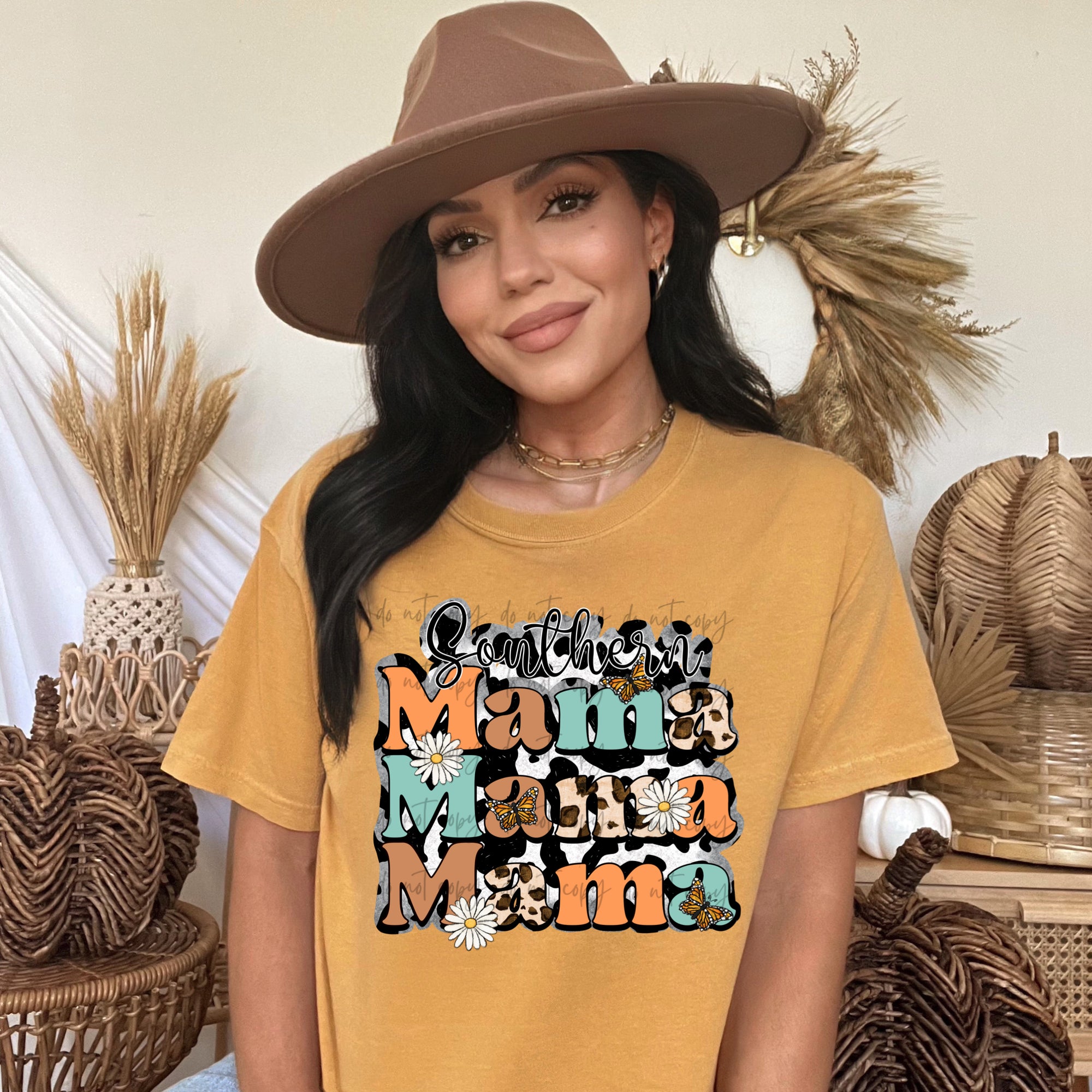 Southern Mama Stacked TRANSFER – Sassy Sublimation & Screen Prints