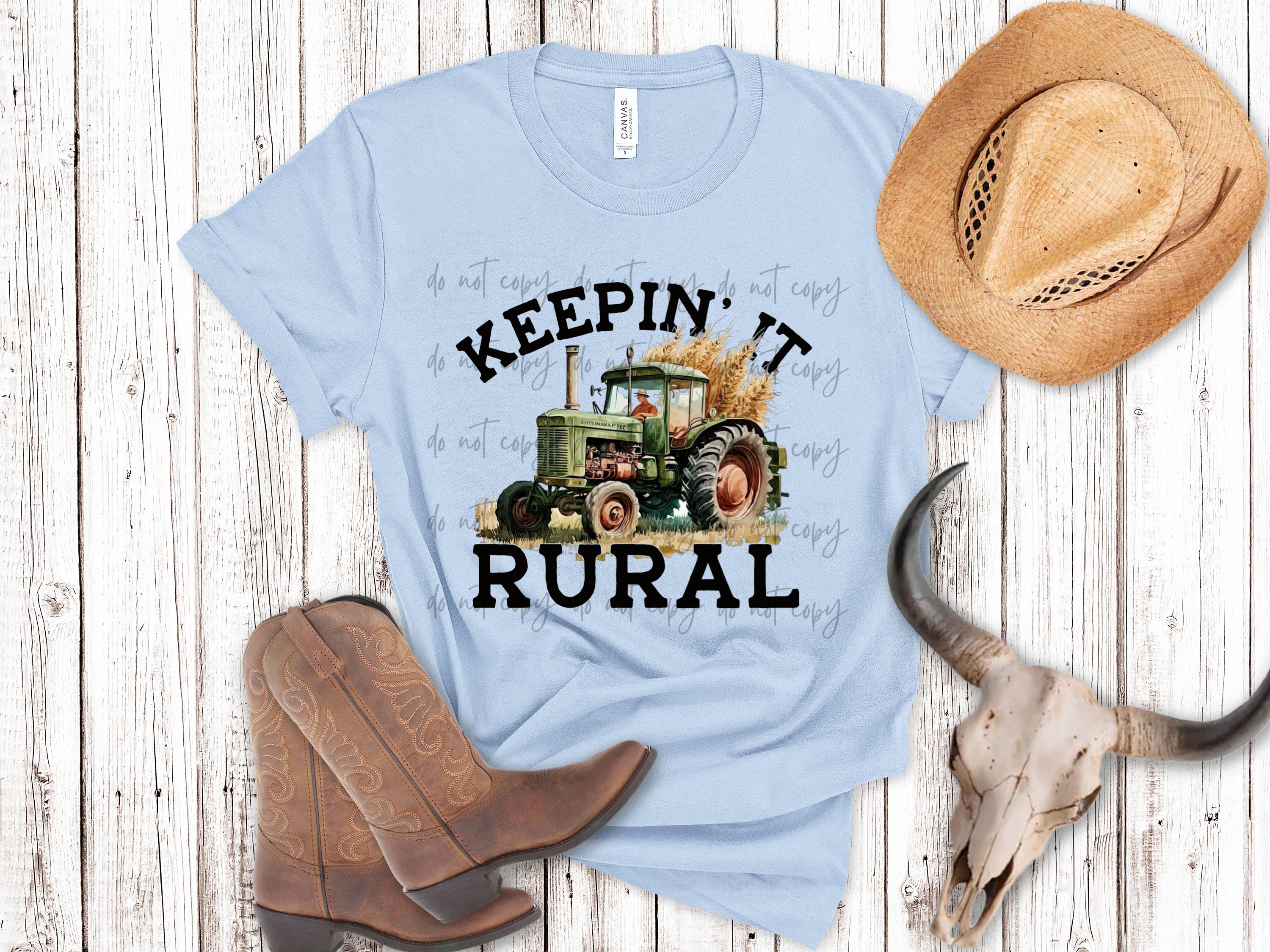 Keep It Rural TRANSFER – Sassy Sublimation & Screen Prints