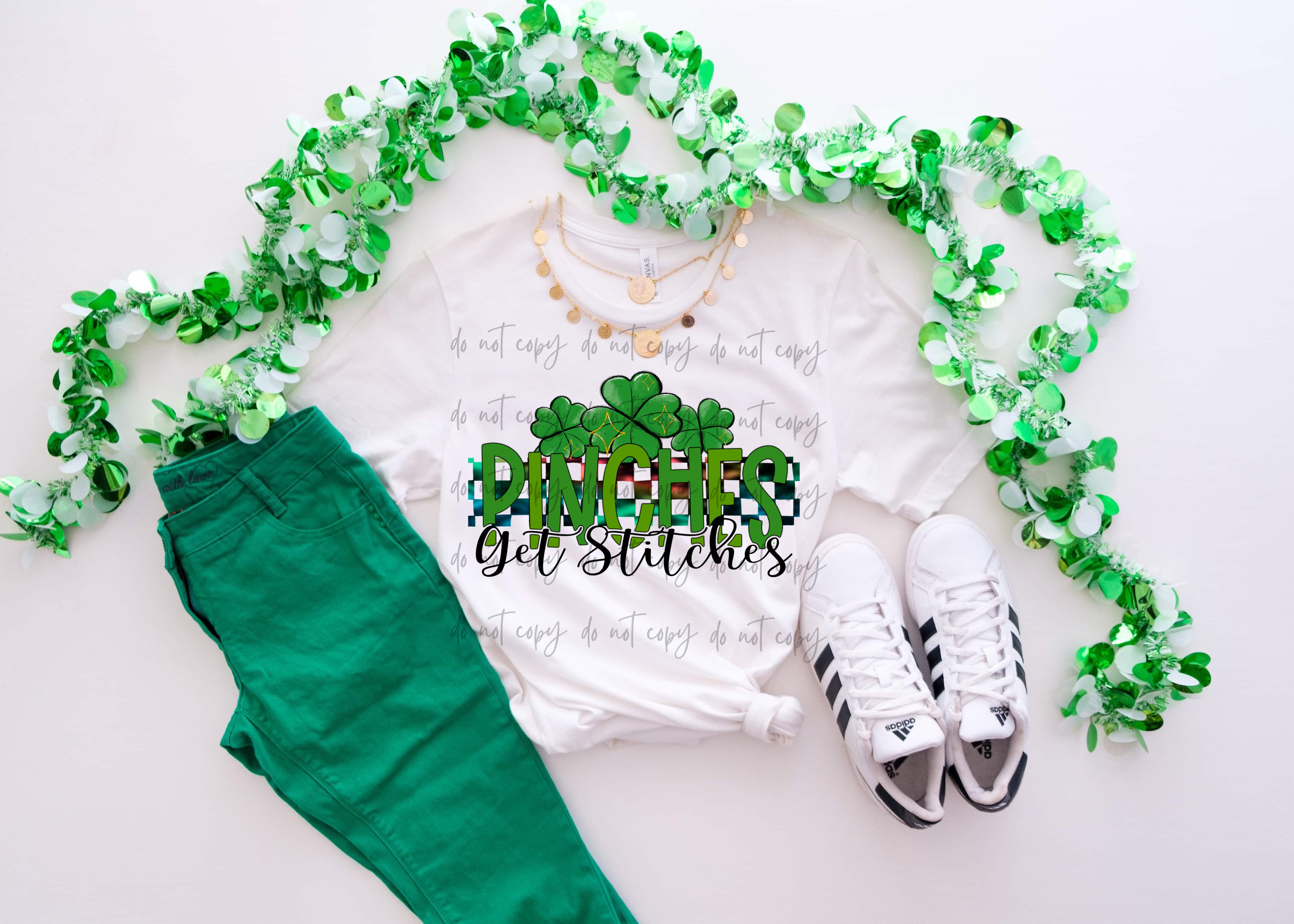 Pinches Get Stitches Checkered TRANSFER – Sassy Sublimation & Screen Prints