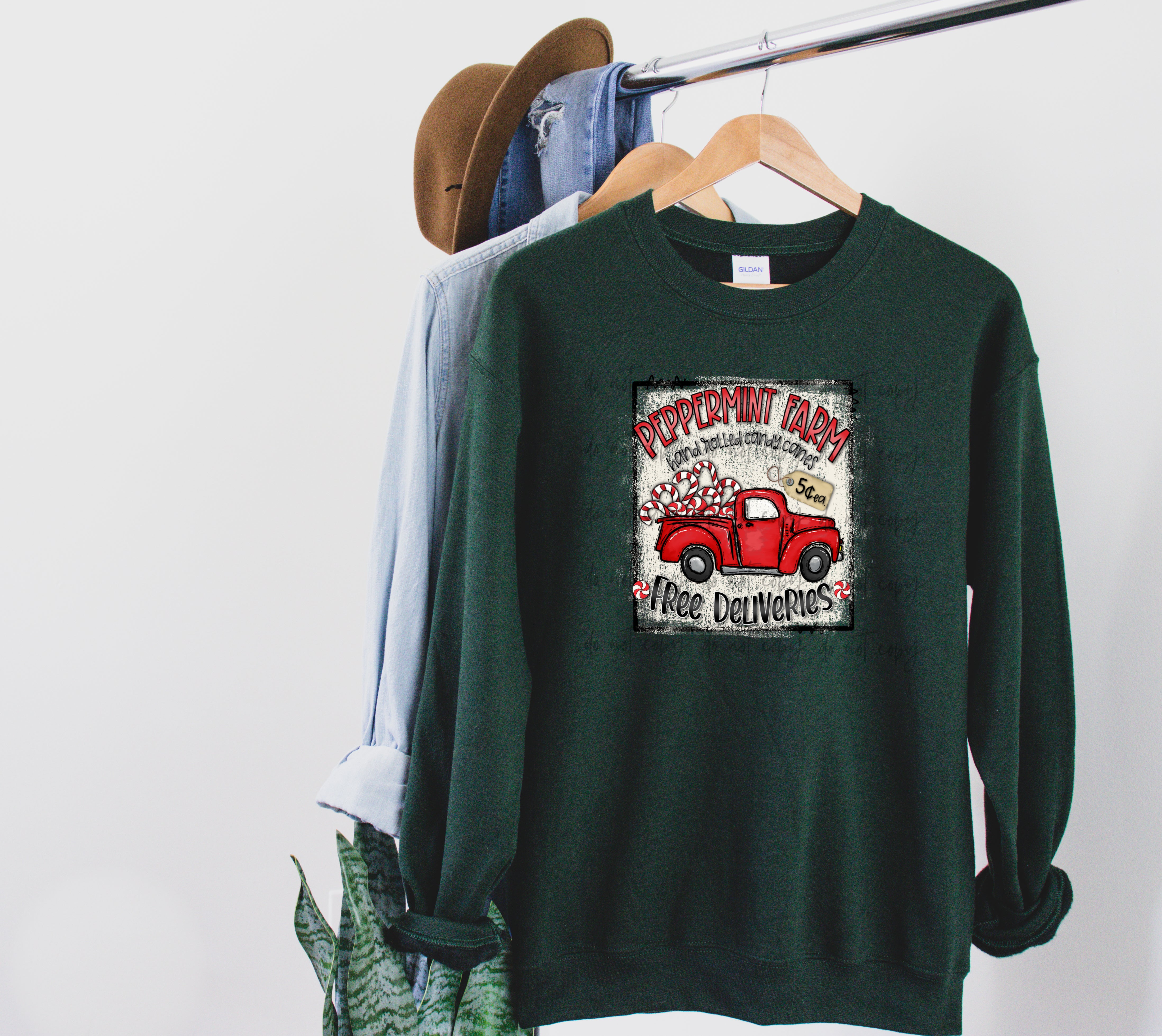 Peppermint Farm TRANSFER – Sassy Sublimation & Screen Prints