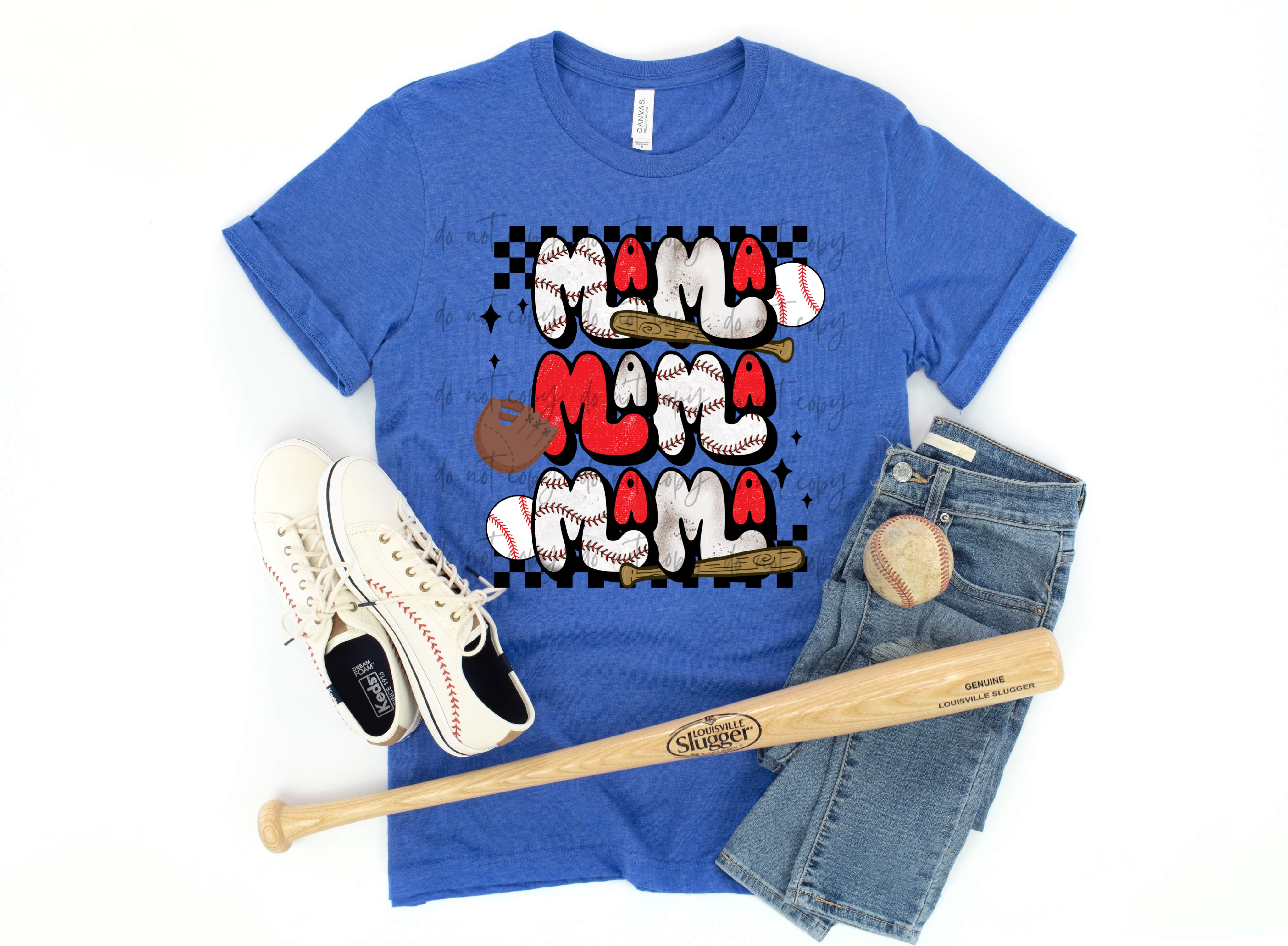 Baseball Mama Stacked Transfer Sassy Sublimation And Screen Prints