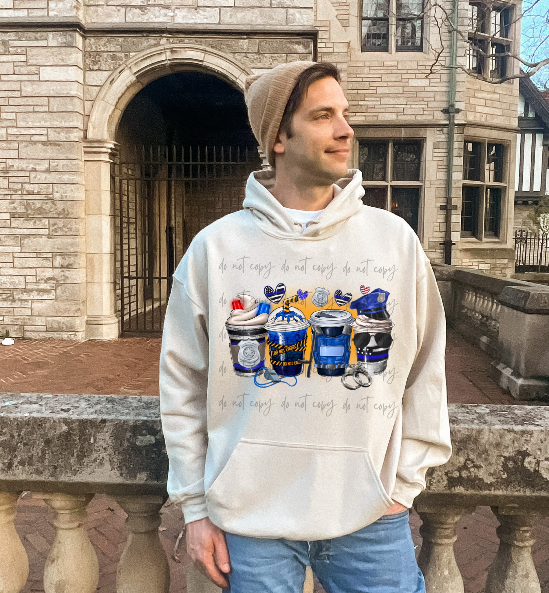 Police Coffee TRANSFER – Sassy Sublimation & Screen Prints