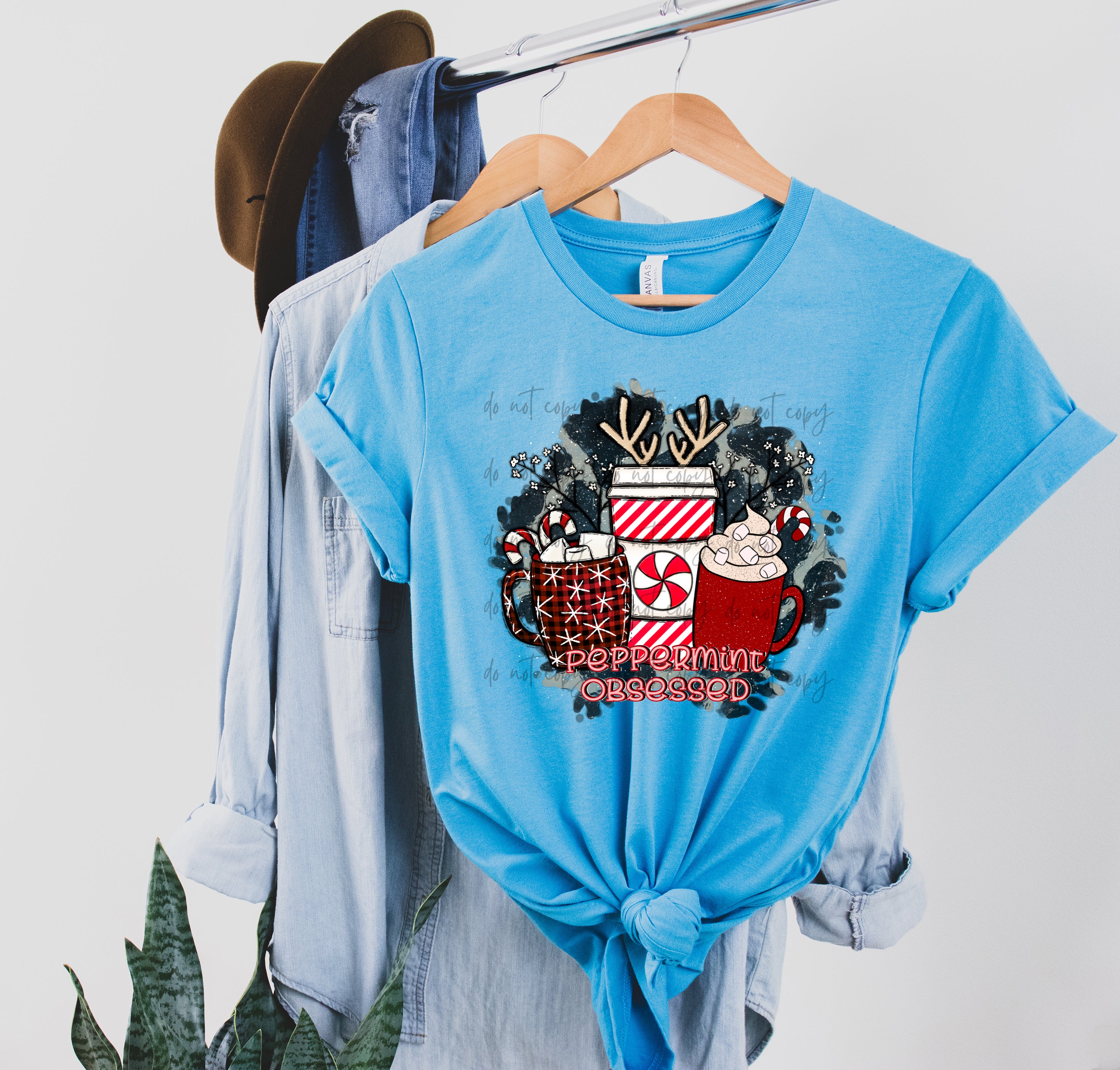 Peppermint Obsessed TRANSFER – Sassy Sublimation & Screen Prints