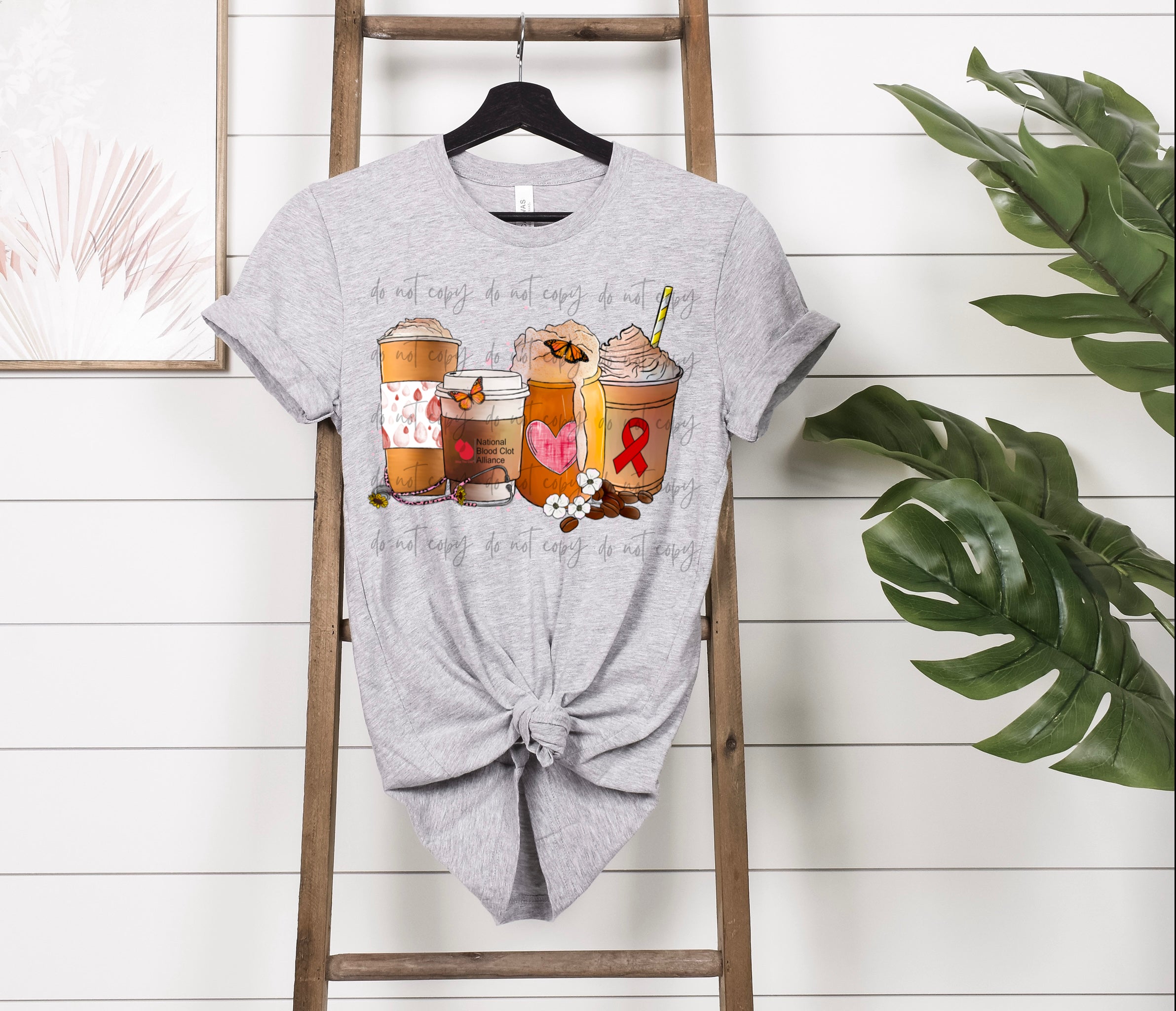 Blood Clot Awareness Coffee TRANSFER – Sassy Sublimation & Screen Prints