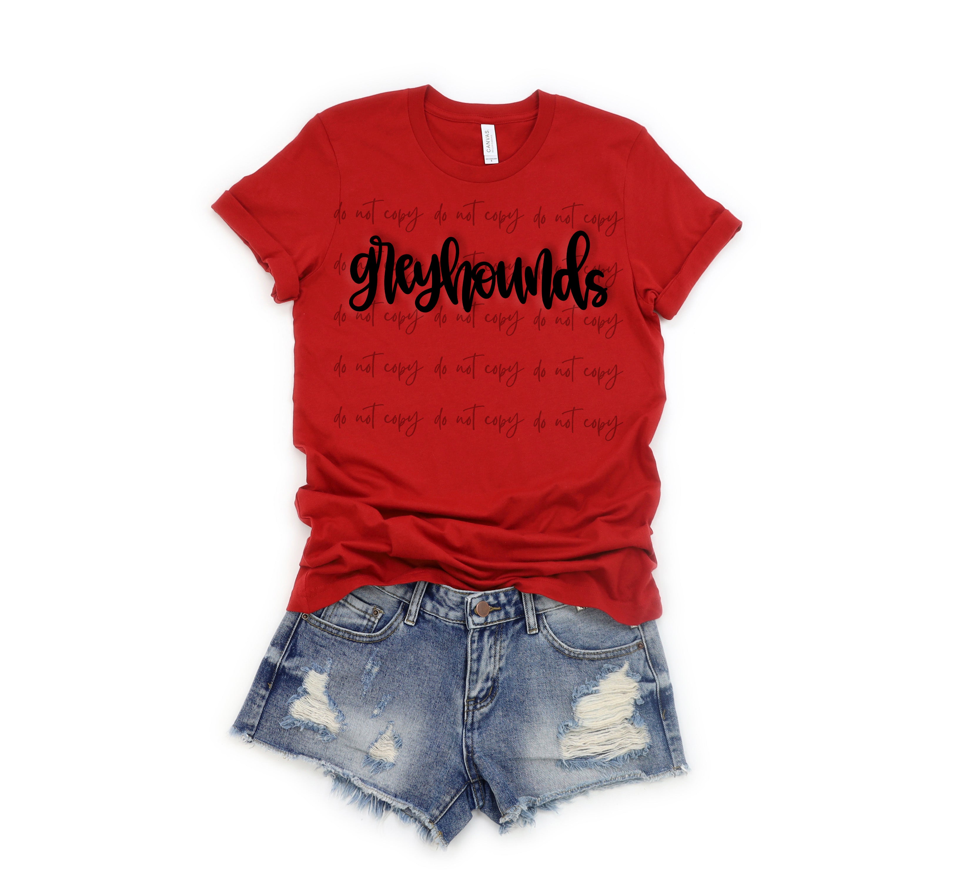 Greyhound BLK PUFF SCREEN – Sassy Sublimation & Screen Prints